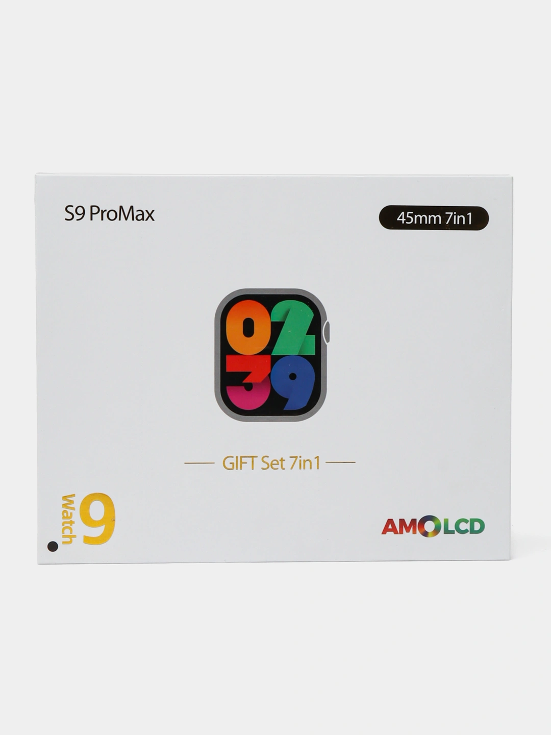 Aqlli soat Smart Watch S9 Pro Max 45 mm GIFT Set 7 tasi 1 dani arzon ...
