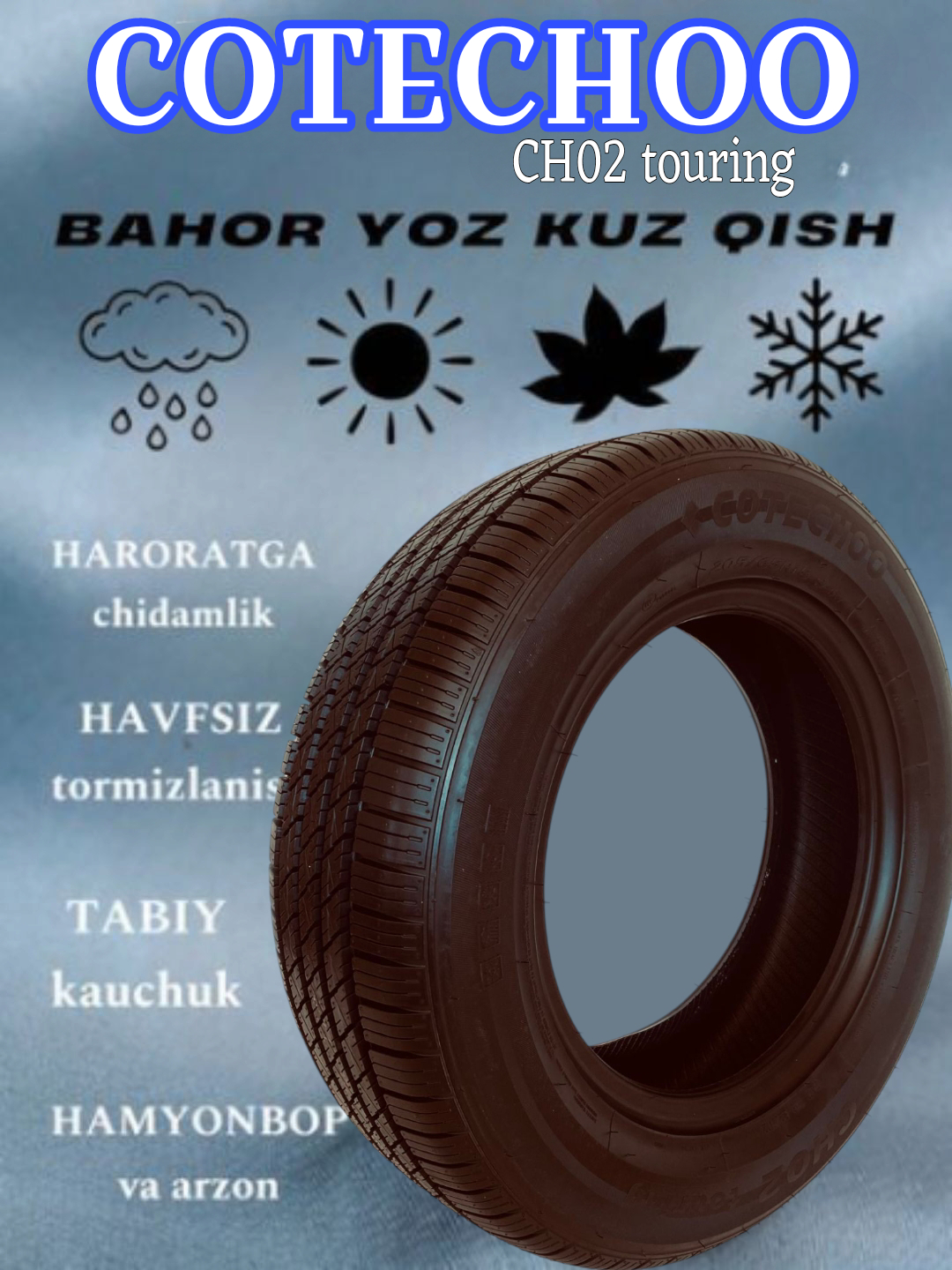 COTECHOO har mavsumlik shinlari: Butun yil davomida qulaylik va xavfsizlik uchun innovatsini ...