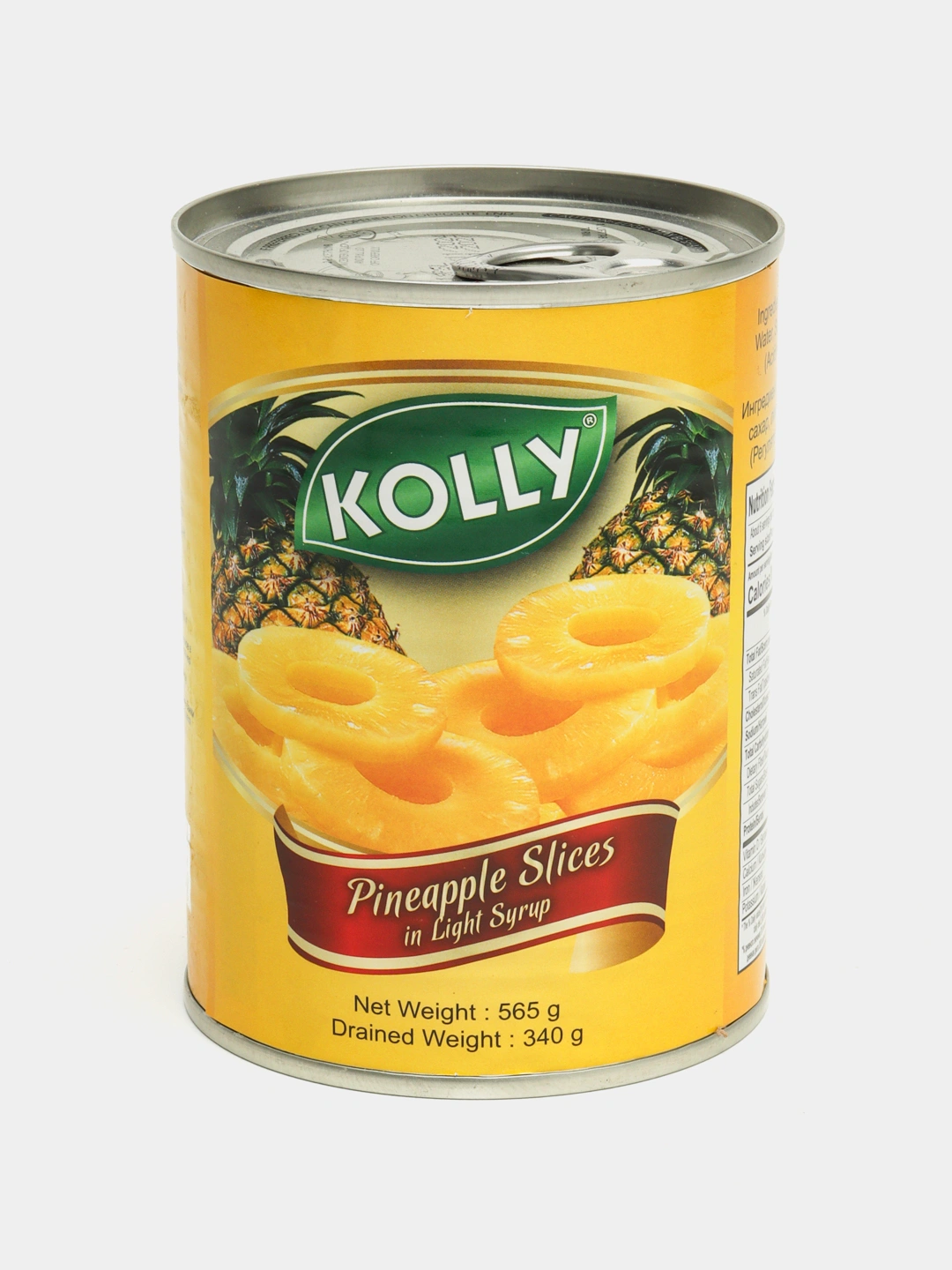 Ананасы KOLLY кольца консервированные 565 гр за 31990 сум по лучшей ...