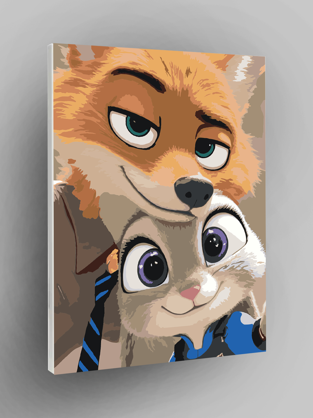 Raqamlar bo'yicha rasm chizish ARTERY "Multfilmlar" 40×50 sm, holstga ...