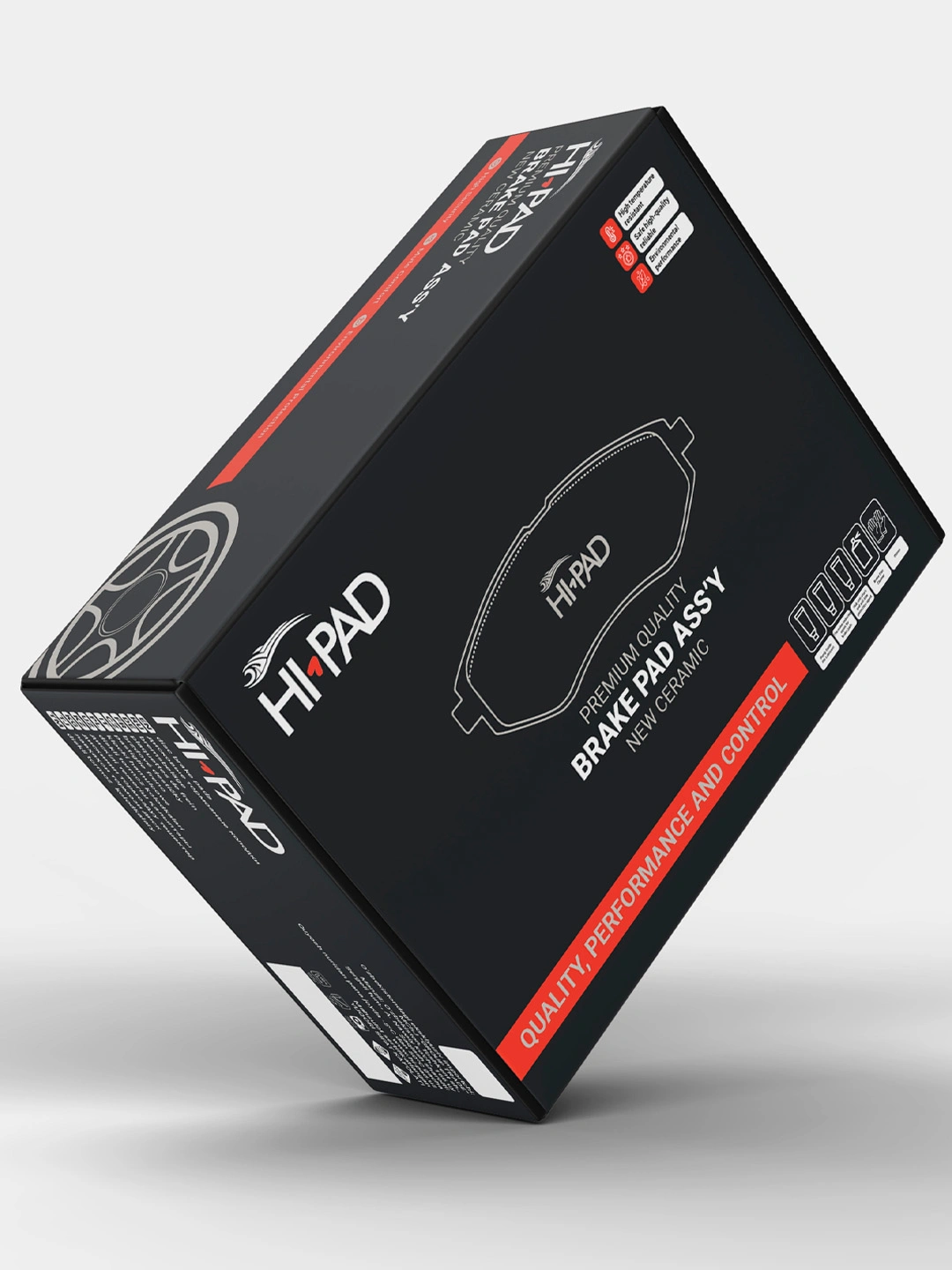 Колодки HI-PAD New Ceramic Нехиа 1/2/3/Донс/Кобальт/Матиз/Спарк/Тико ...
