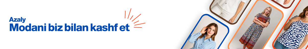 AZALY — каталог товаров в интернет-магазине Uzum
