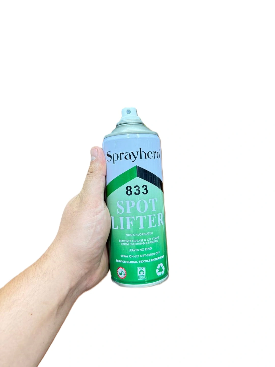 Spot Lifter 833 — это спрей для удаления жирных и масляных пятен с ...