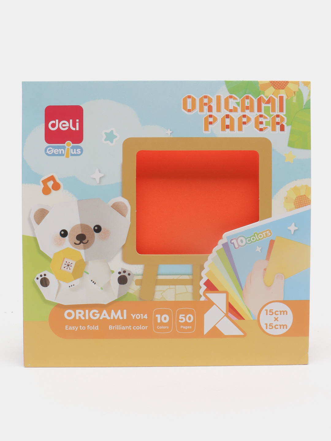 Бумага для оригами 10цв. 150*150мм 50л. Deli EY014ni arzon narxda sotib oling — Uzum (1745626)