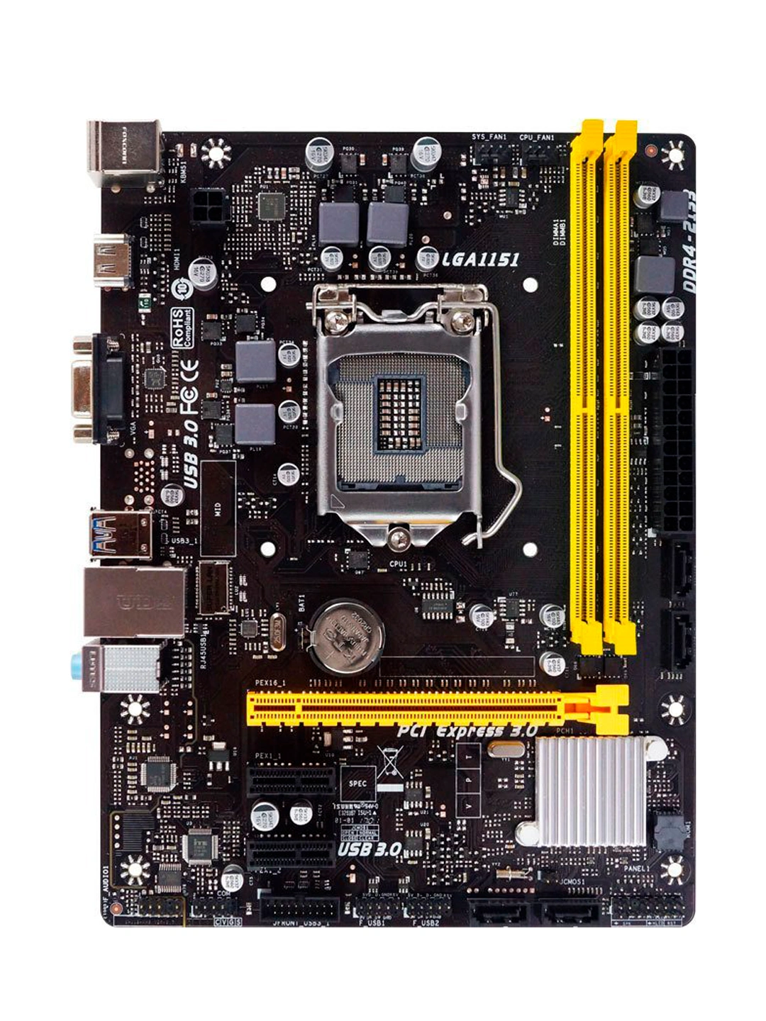 6-7-avlod OEM intel protsessorlari uchun H110M DDR4 1151 asosiy ...