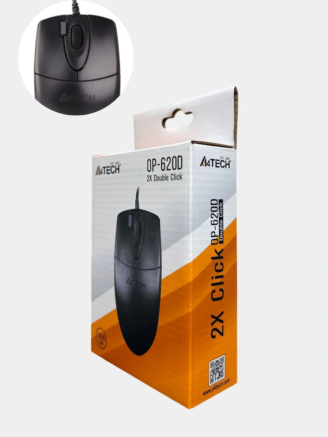 Проводная мышь A4TECH OP-620D 2x Double Click купить по низким ценам в ...