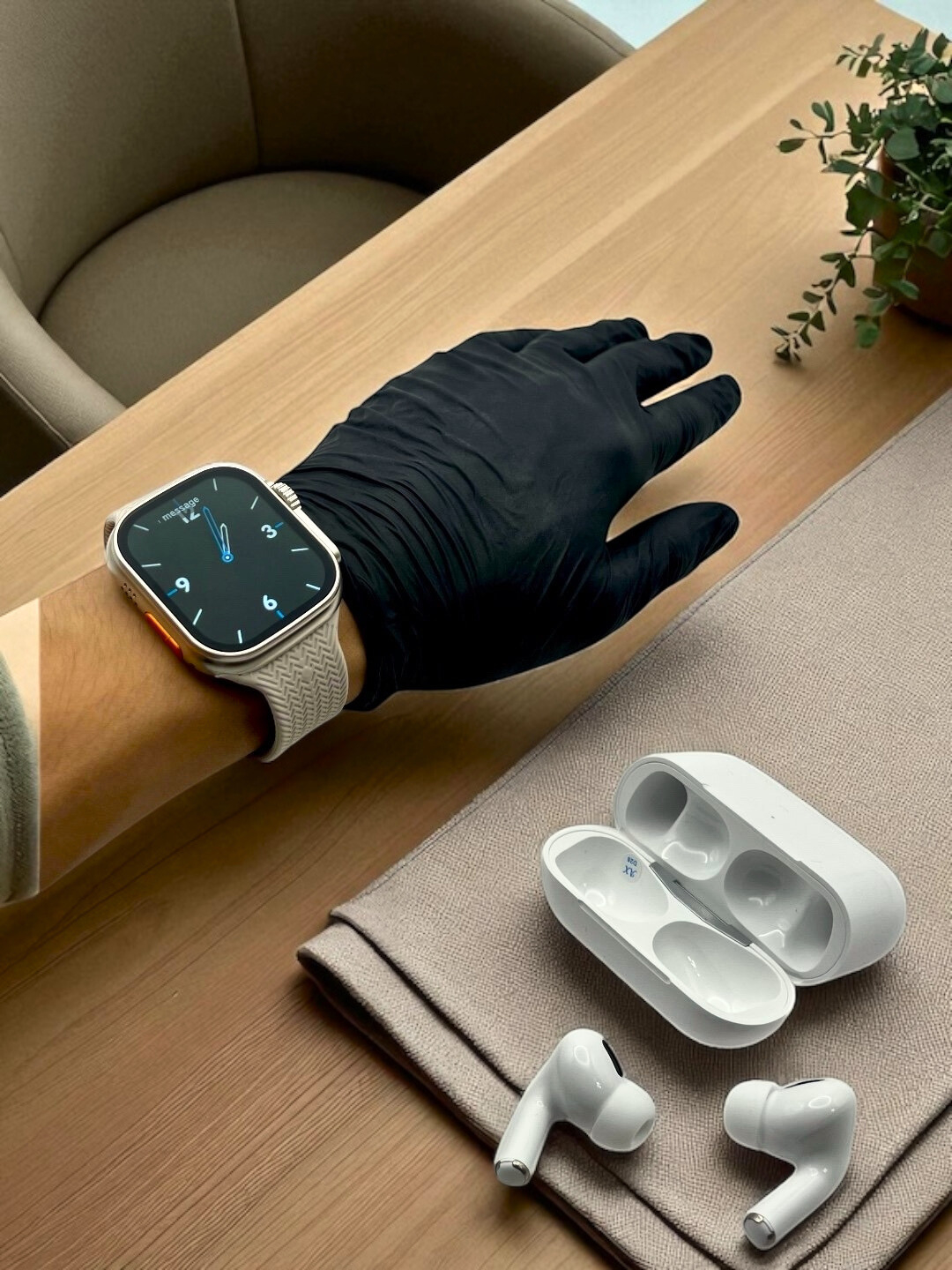 Aqilli soatlar, Smart Watch Ultra va AirPods pro quloqchini, 8 ta ...