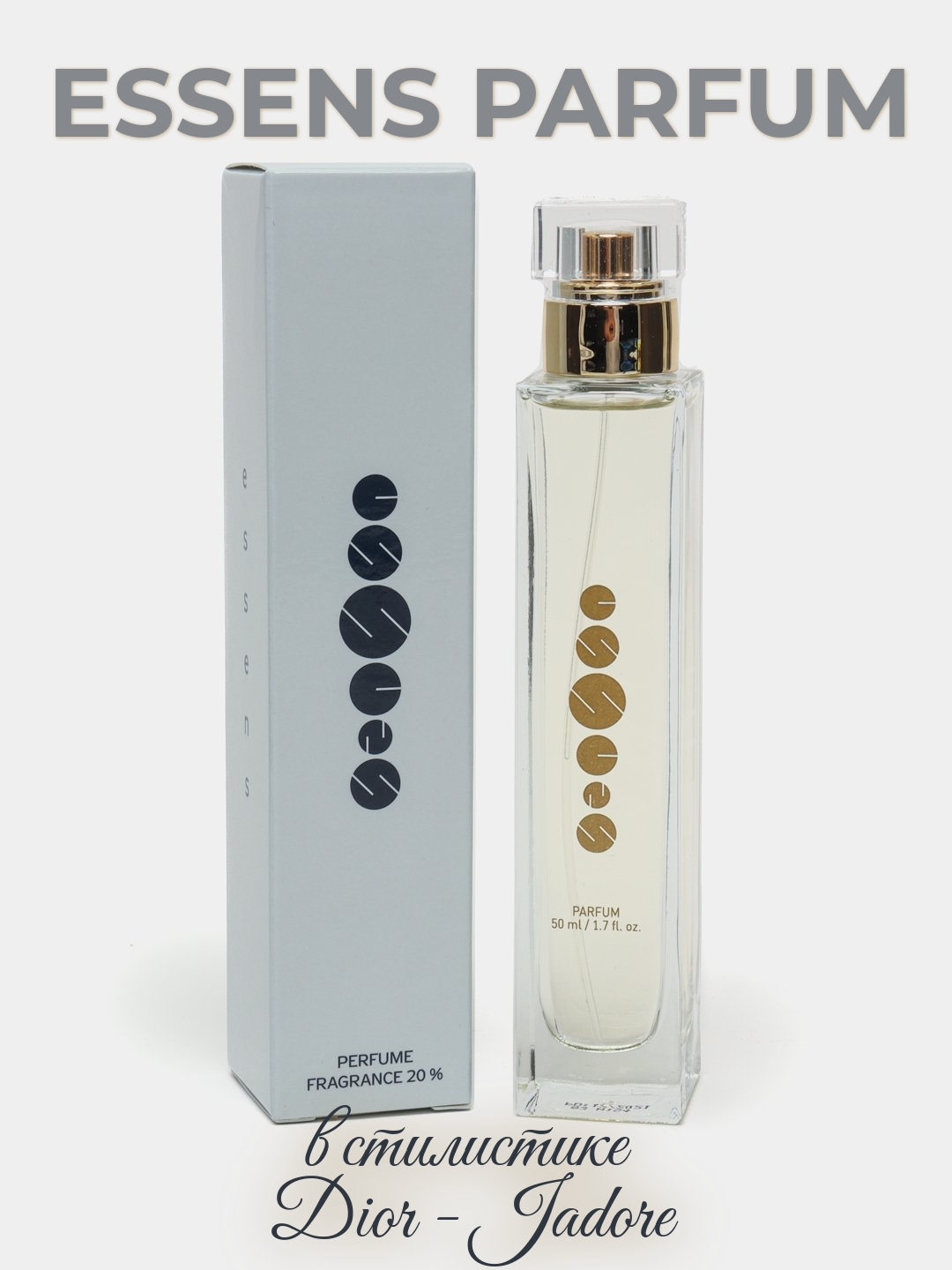 ESSENS w118, Ayollar va qizlar uchun parfum, Dior JAdore ifori uslubida 381000 so'mga 35% ...