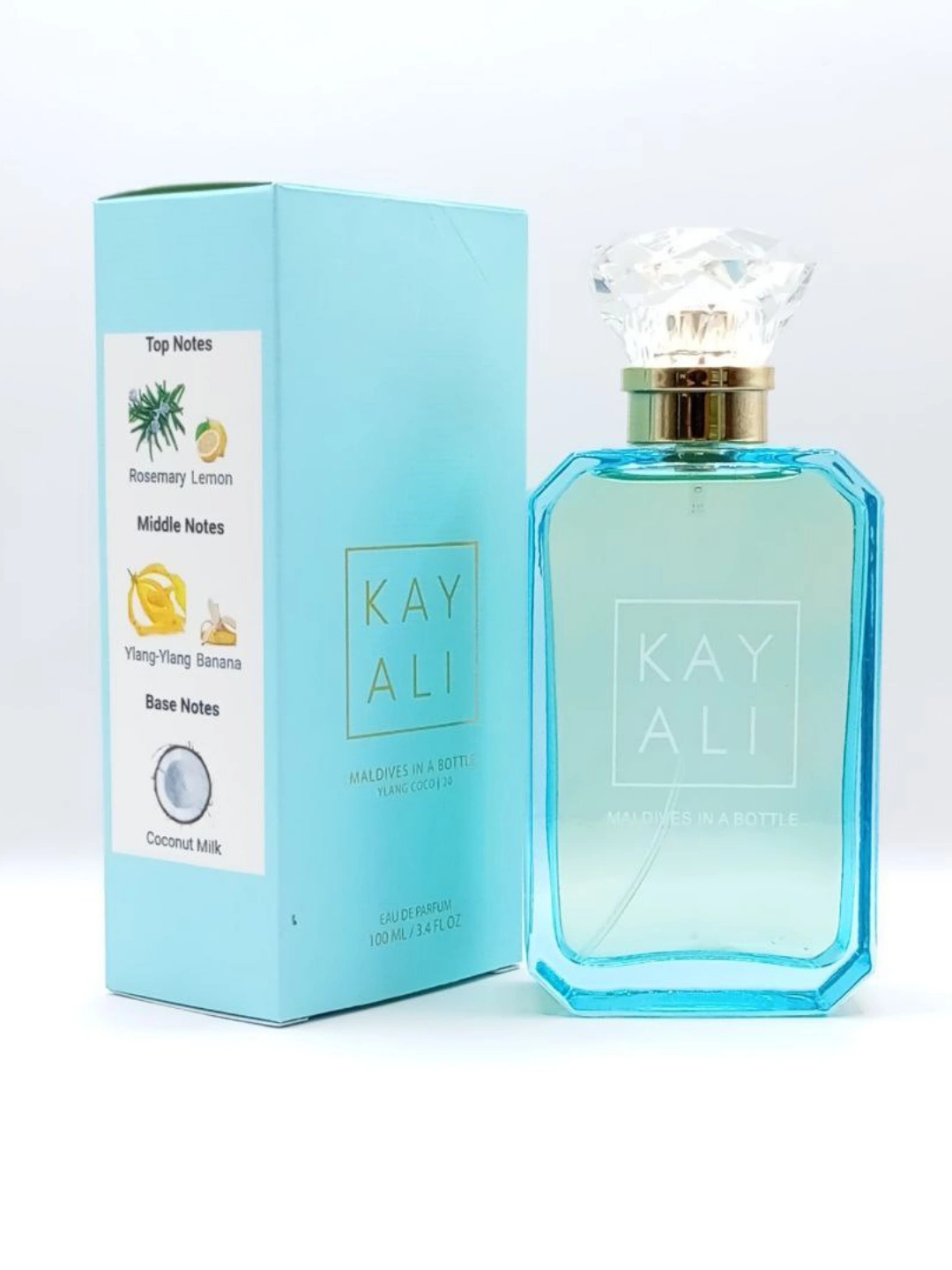 KAYALI Maldives in a Bottle Ylang Coco ayollar uchun parfyumlangan suv ...