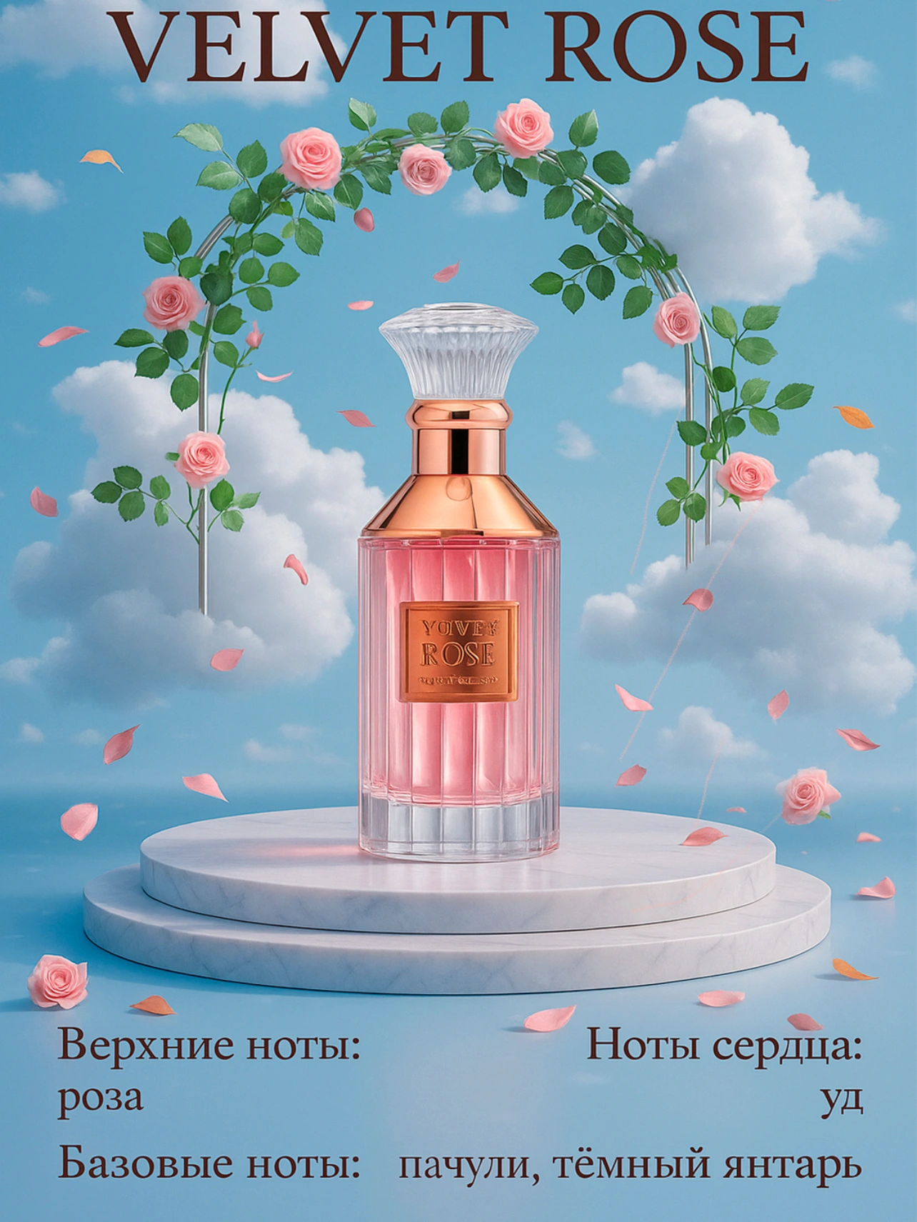Lattafa Velvet Rose Elite духи для женщин, для нее, 5-100 мл купить по ...