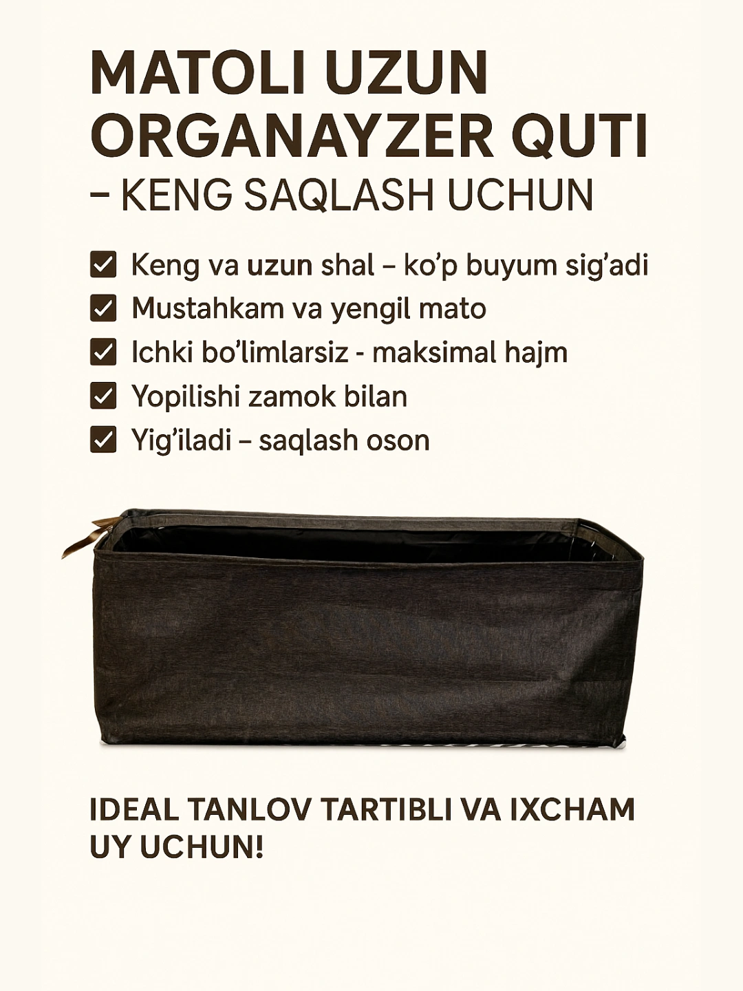 Ko‘p bo‘limli universal organayzer 29990 so'mga 70% chegirma bilan ...