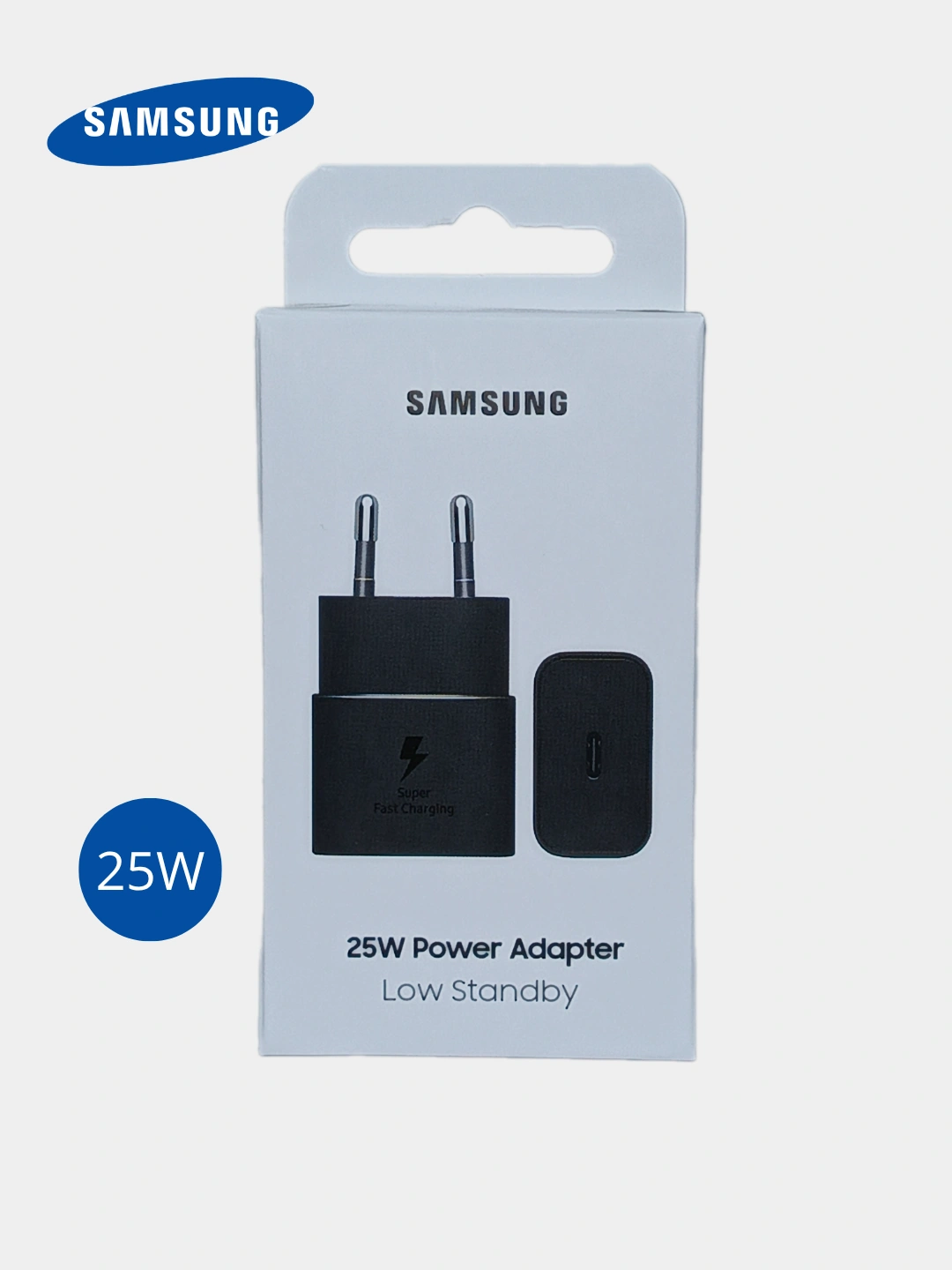 Зарядное устройство Samsung 25W USB-C, быстрая зарядка с технологией ...
