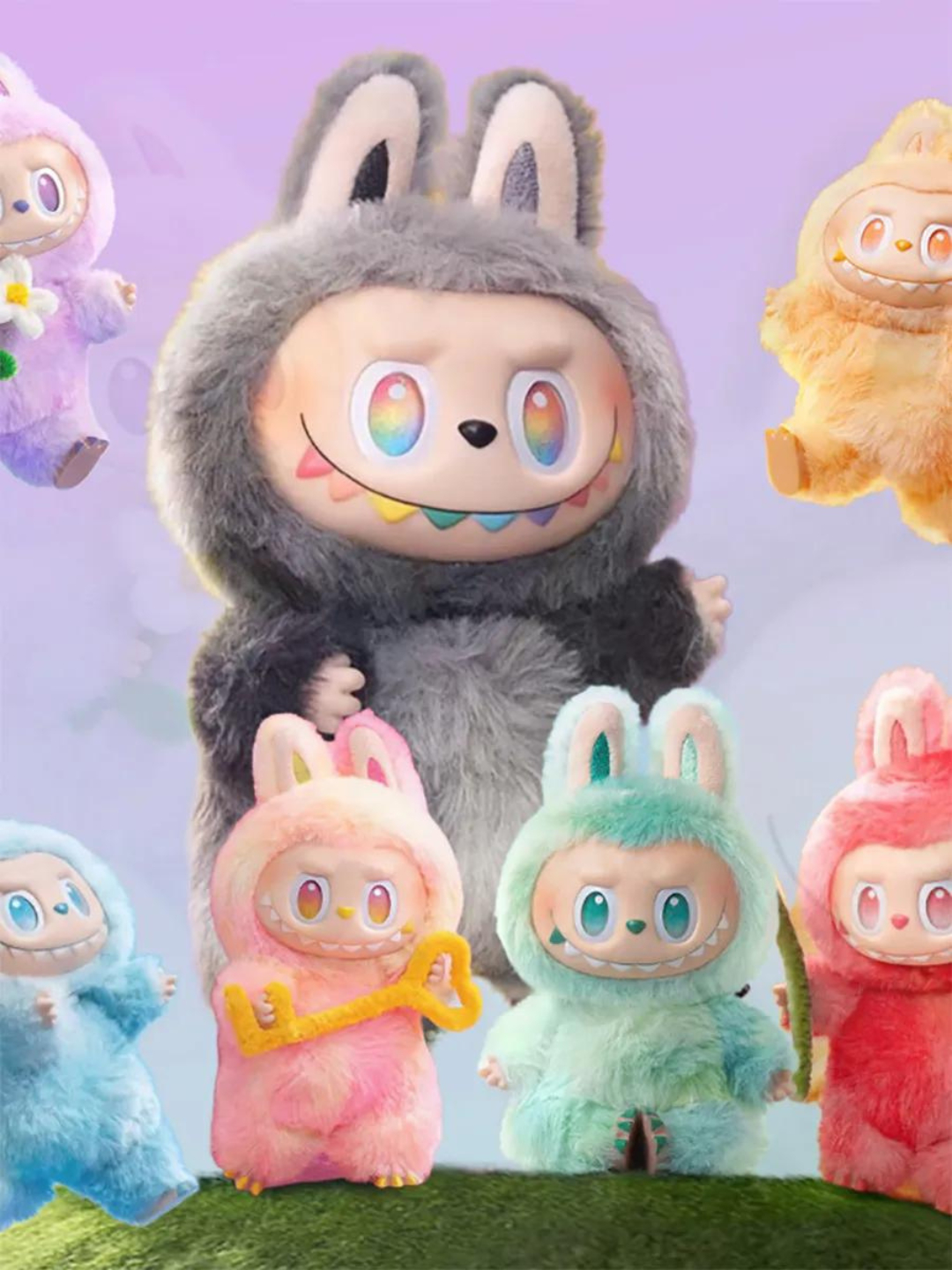 Labubu yumshoq o‘yinchoq, Popmart, tasodifiy rang 219000 so'mga 56% chegirma bilan. Uzum Market