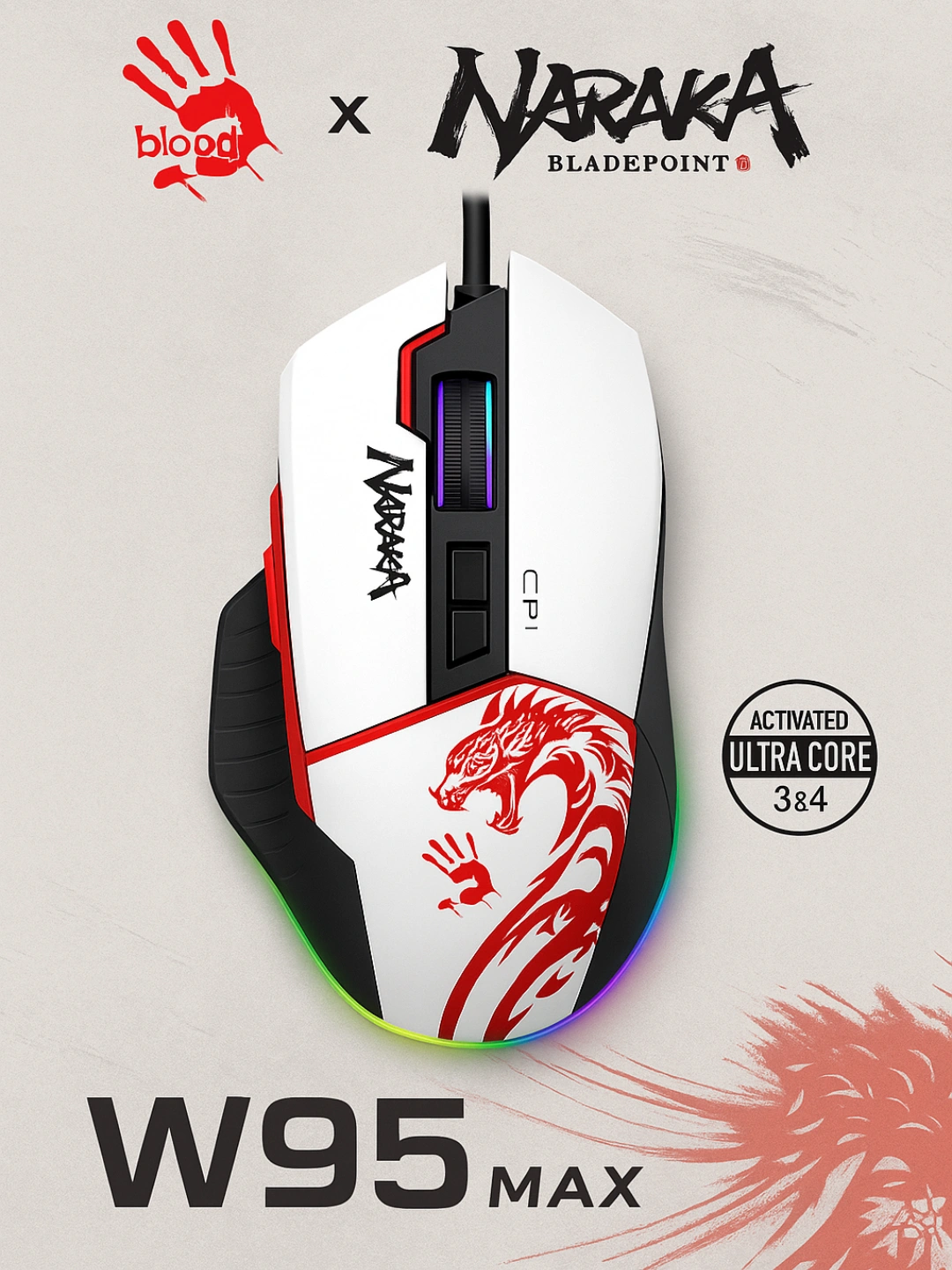 Bloody W95 Max Naraka — беспроводная игровая мышь за 999000 сум по ...