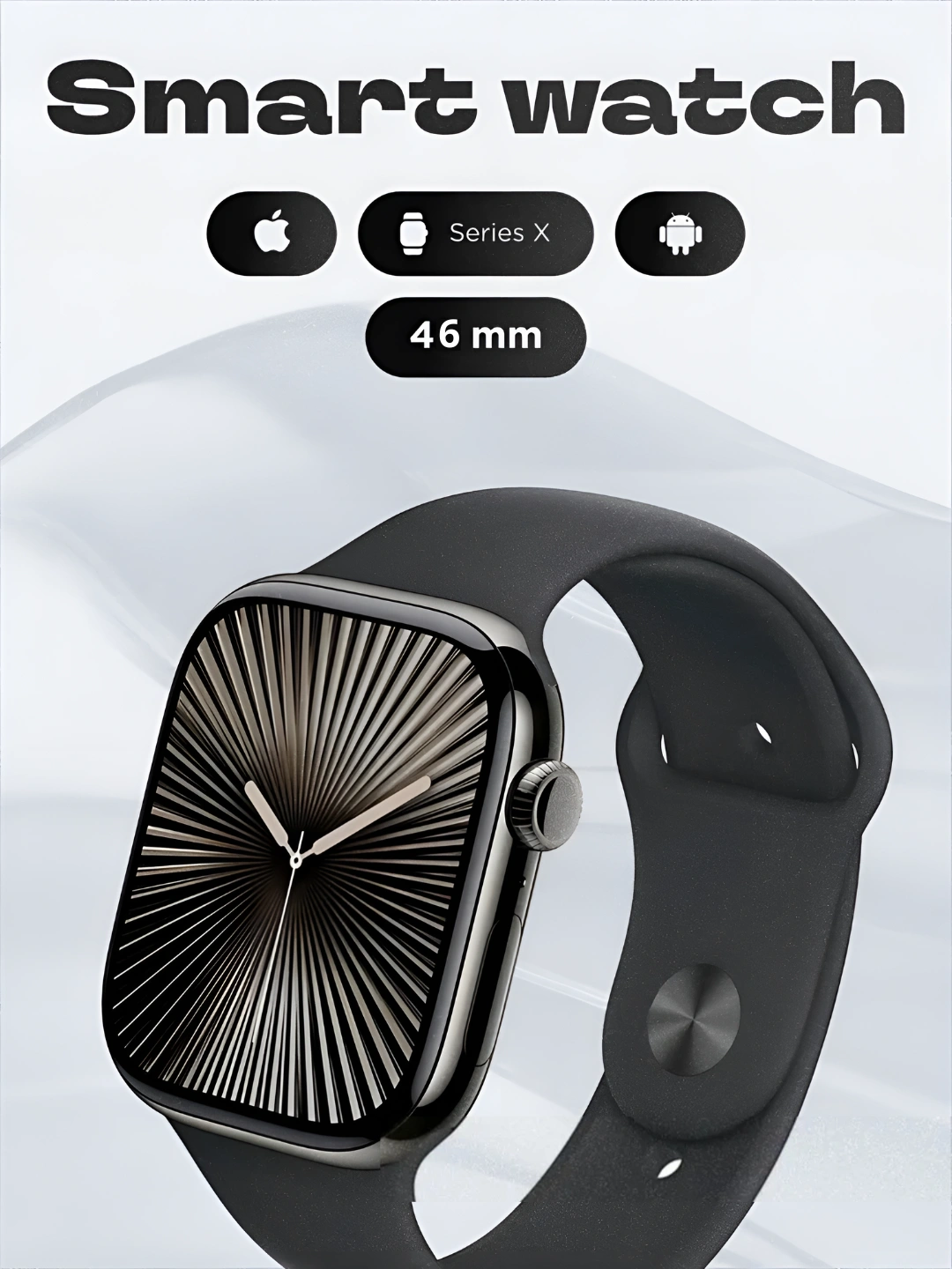 Aqlli Soat Smart Watch Series 10 – 46 mm, Sport va Kundalik Foydalanish ...