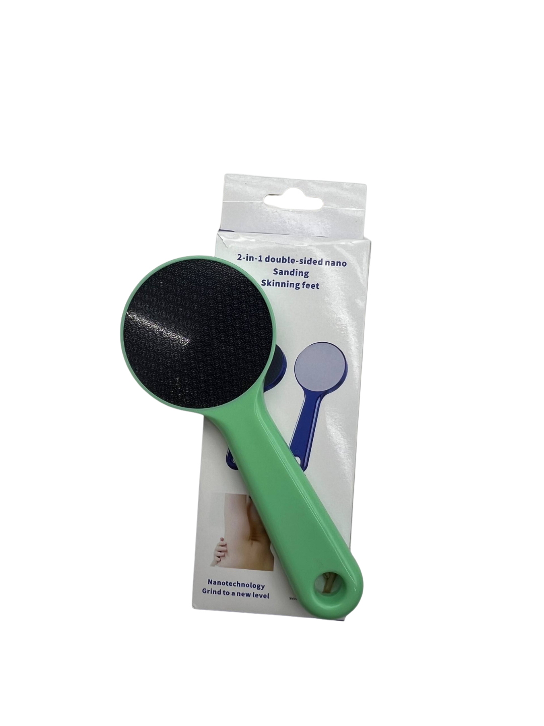 2-в-1 Нано тёрка для ног, для сухой и огрубевшей кож цвет - случайный ...