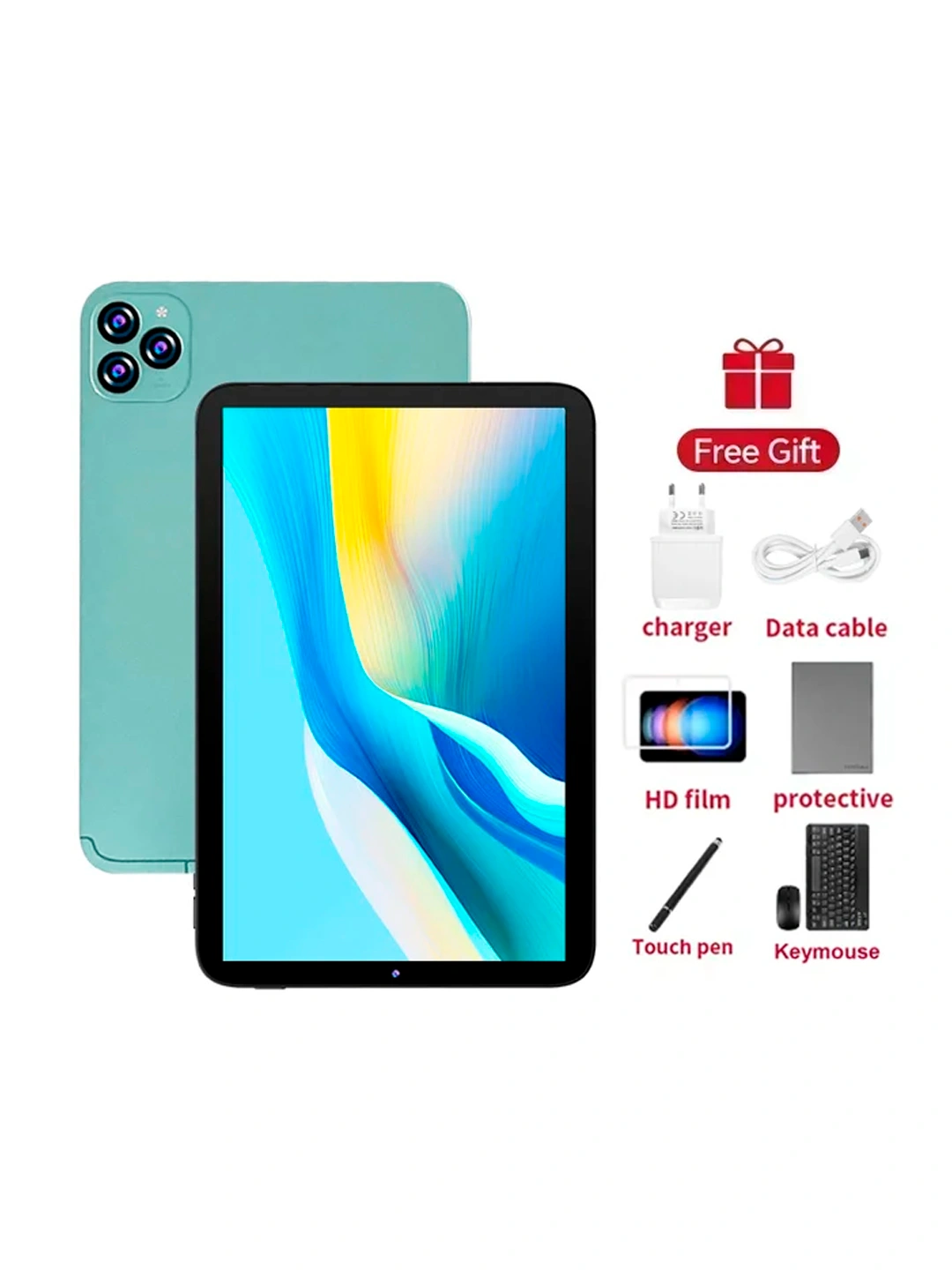 Планшетный компьютер "Nodizz", Npad 18-EV, Android 14, 10.1", 12GB ...