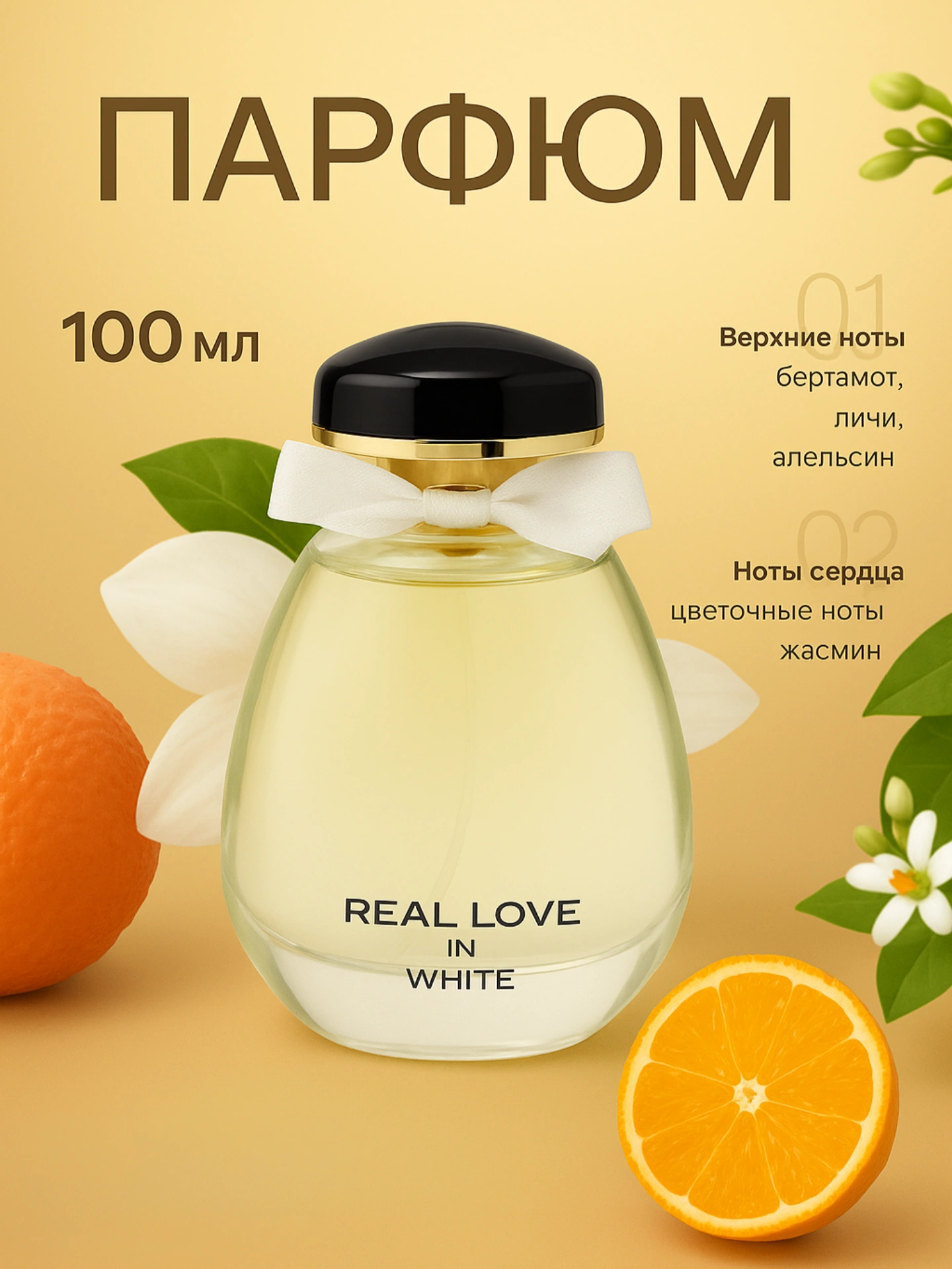 Парфюмерная вода Real Love in White Fragrance World, 100 мл за 200000 ...