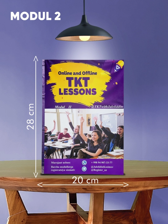 Тесты TKT Module 2 для экзаменов IELTS и Multi-Level за 149000 сум по ...