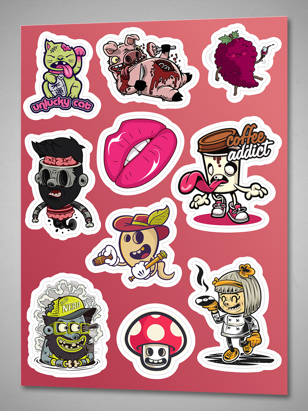 Ajoyib stikerlar-telefon va avtomobil uchun stikerlarni arzon narxda ...