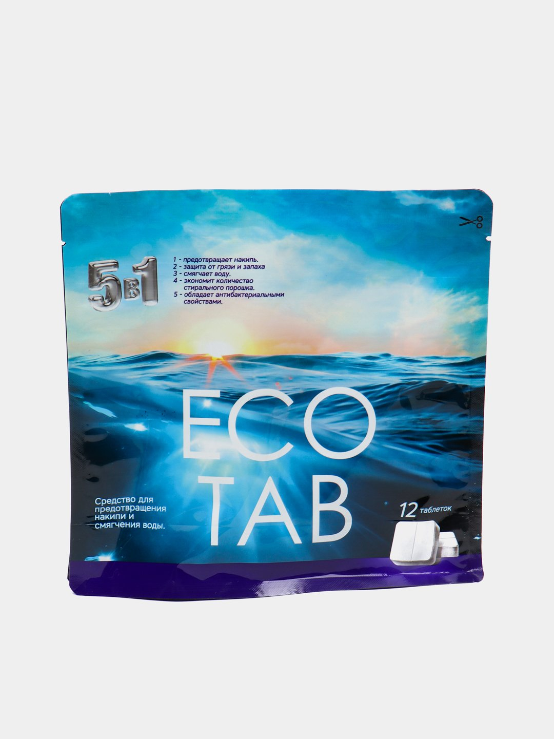 Средство от накипи EcoTab, 12 таблеток купить по низким ценам в интернет-магазине Uzum (1946299)