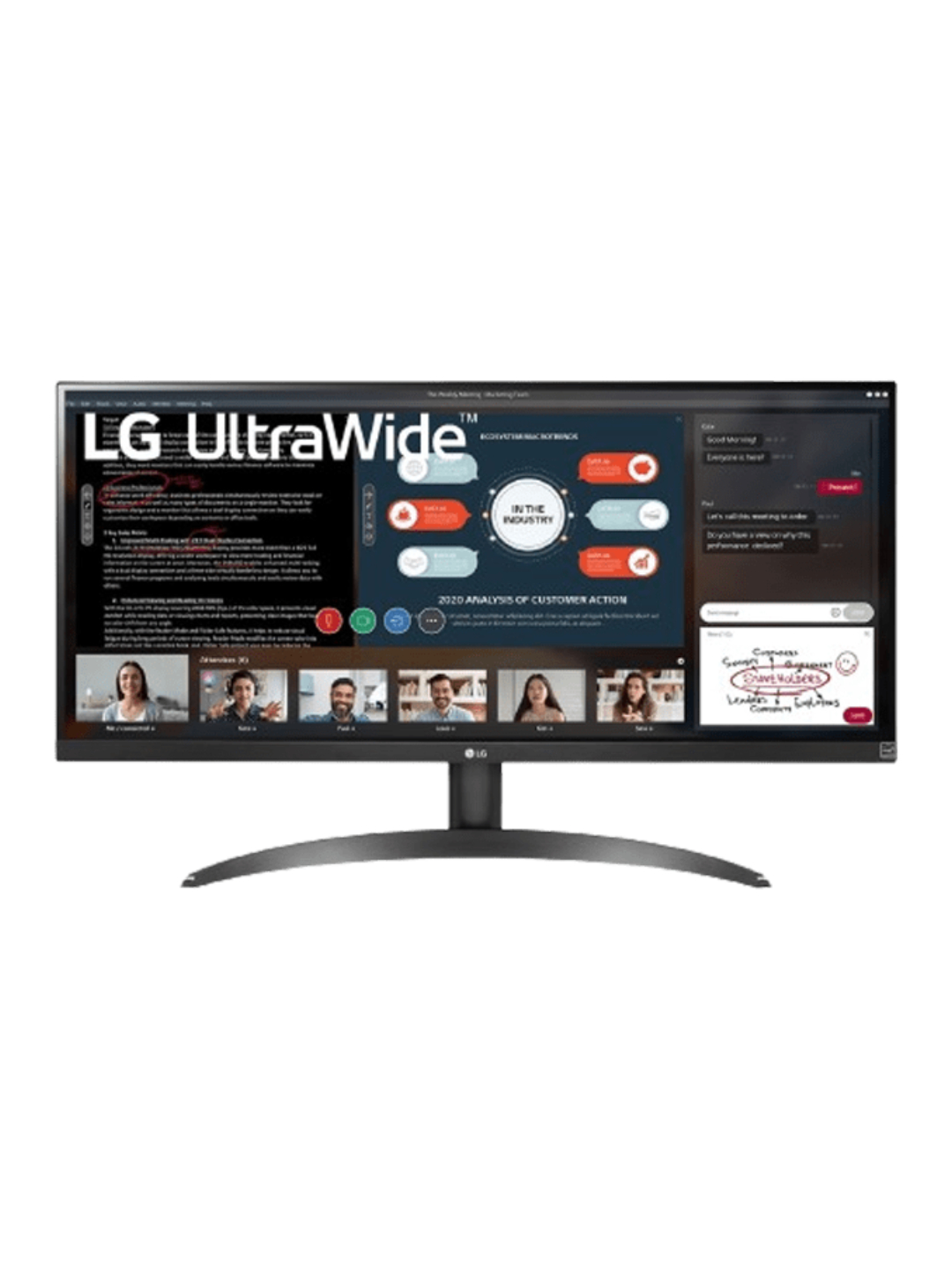 LG 29WP500-B / Монитор 29” UltraWide / IPS / UWFHD 2560×1080 / 75Hz ...