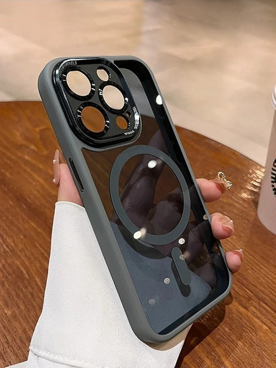 Chexol MagSafe iPhone 11,12,13,14,15,16,17,Pro,Max, gilof uchun ...