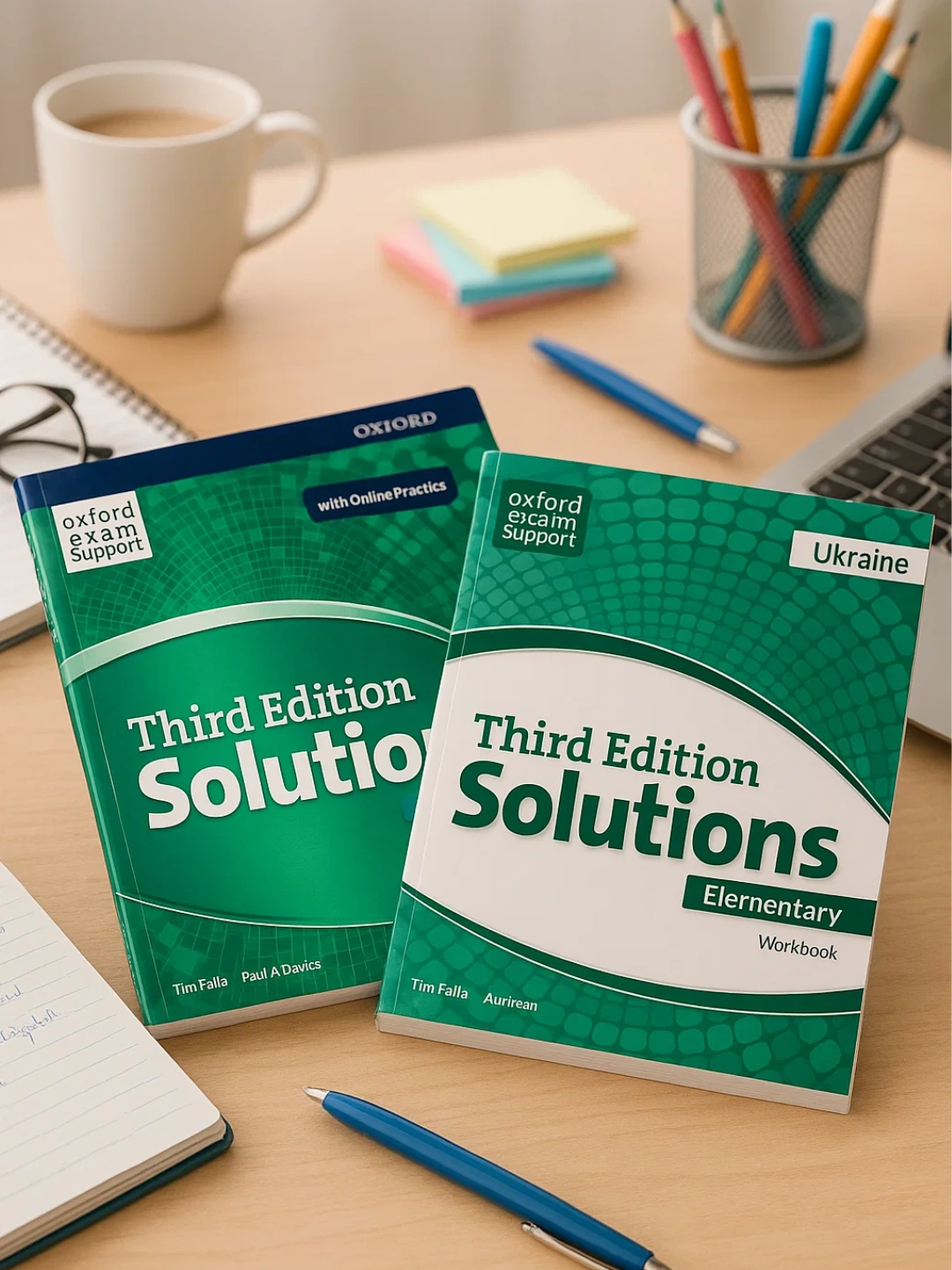 Solutions, Elementary - Student's book "Workbook" "Third edition" за ...