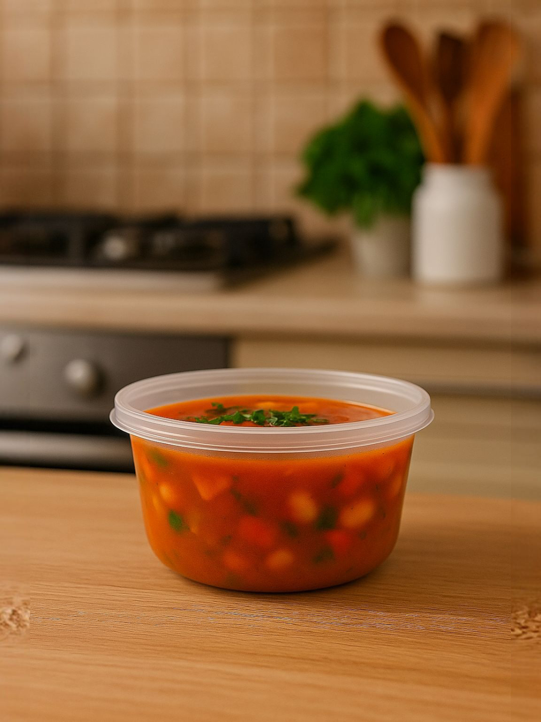 Пищевой контейнер 500 г пластиковый контейнер для заморозки для горячих блюд Gilliwy за 31000 ...