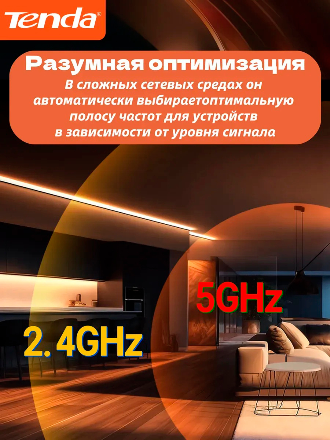 Гигабитный Wi-Fi роутер Ikki turmoqi, Tenda , AC10 va AC8 за 306900 сум ...