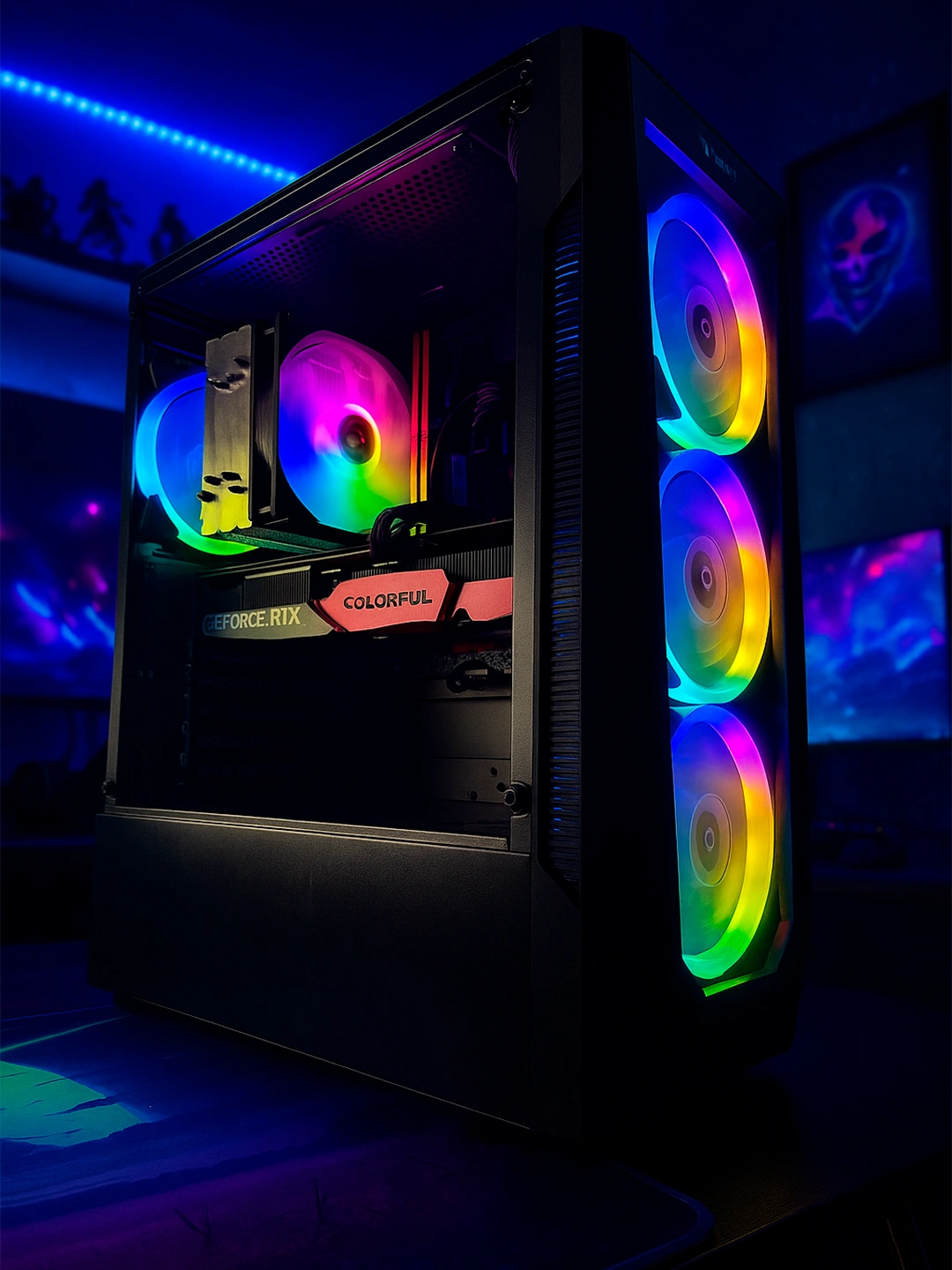 💻 Игровой компьютер | Intel Core i5-14400F | RTX 3060 12GB | 32GB RAM ...