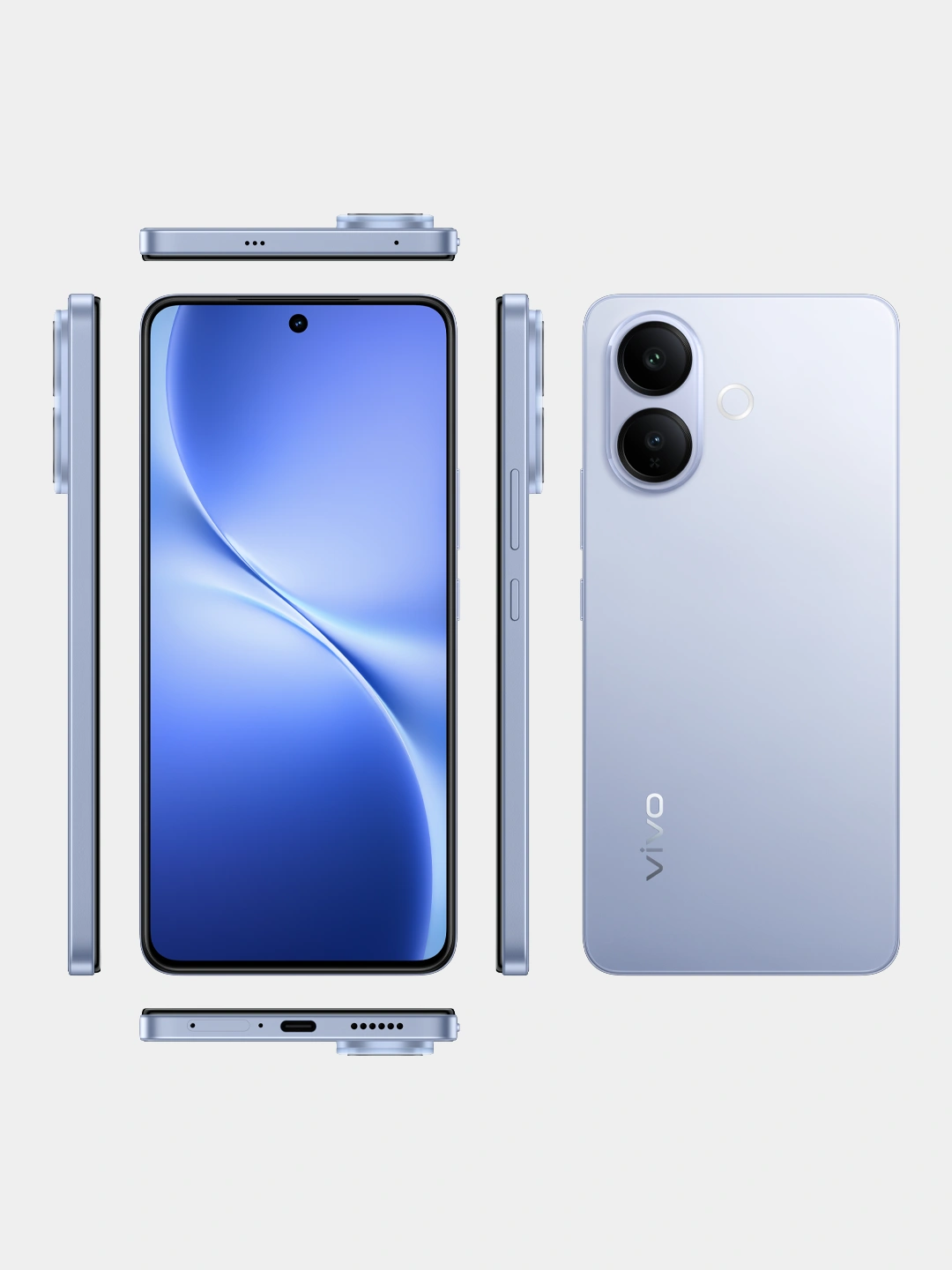 Смартфон Vivo V60 Lite 4G, 8PAM 256ГБ, Zeiss камера, защита от пыли и ...