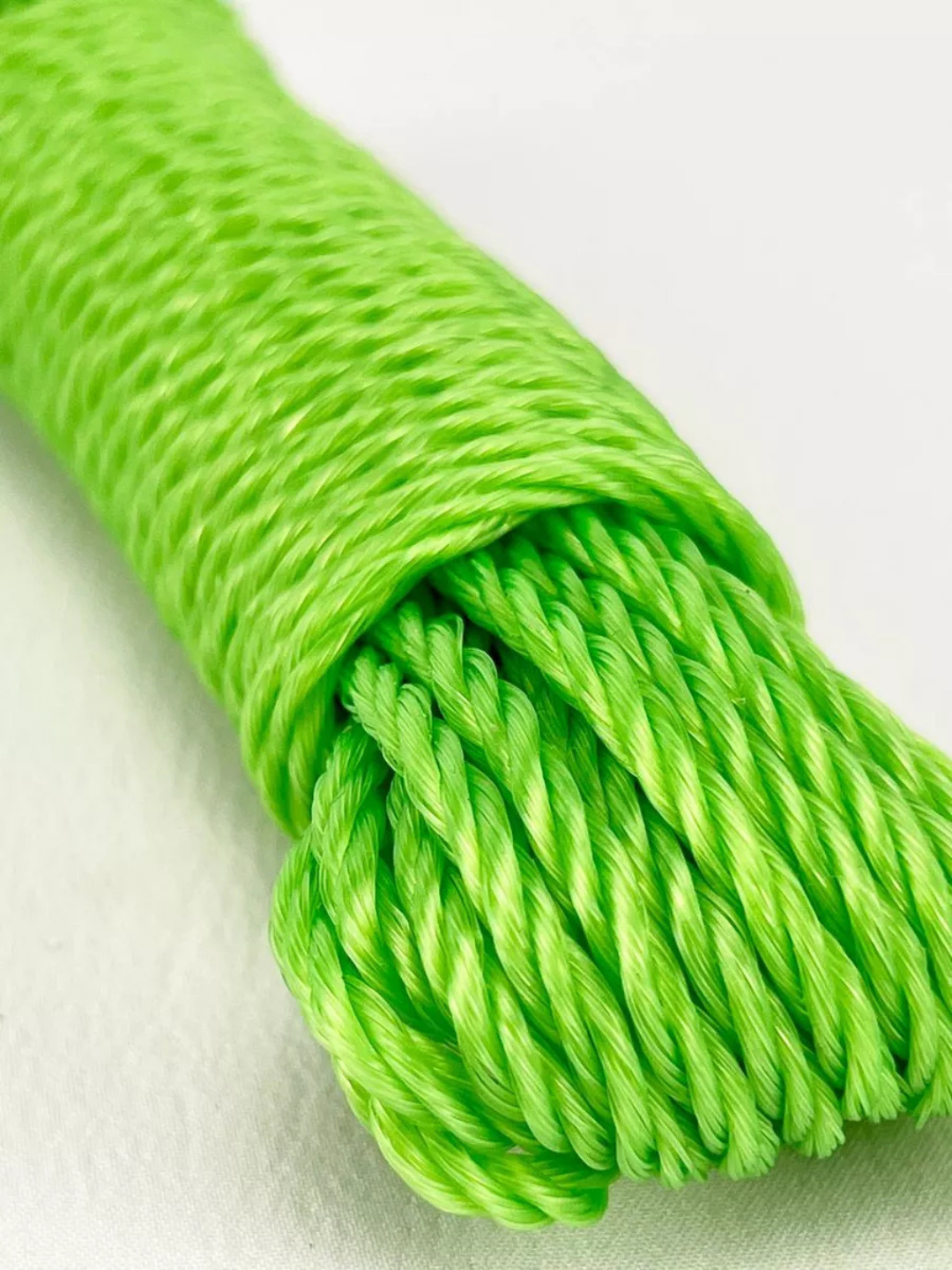 Веревка бельевая, хозяйственная, для дома, дачи, для подвязывания за ...