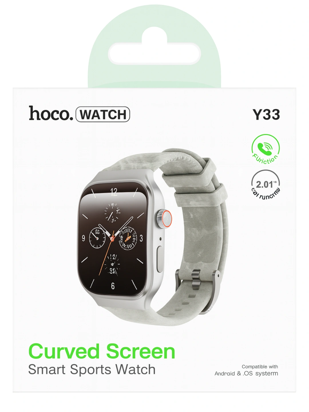 Смарт часы HOCO Y33 — умный спутник для вашей активной жизни за 240000 ...
