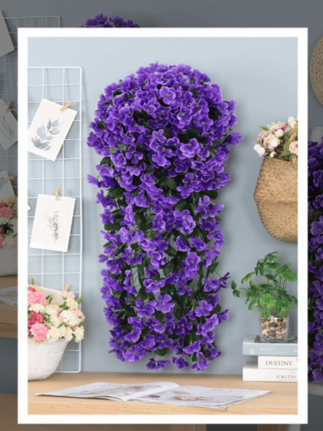 Decor - osilib turuvchi sun'iy gul 90000 so'mga eng yaxshi narxda. Uzum Market