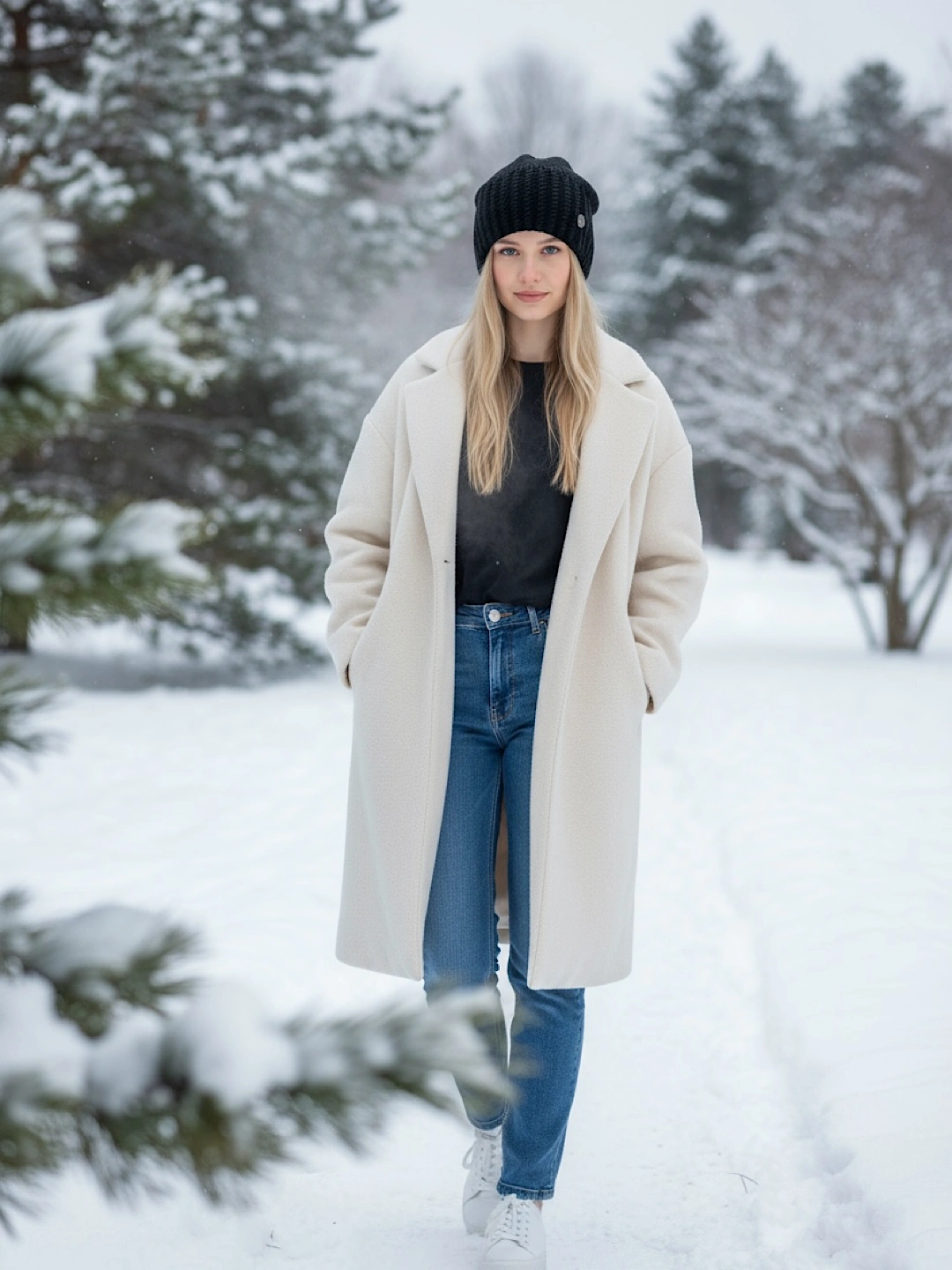 Trikotaj ayollar shapka Beanie – tugmacha bezakli, yumshoq va issiq ...