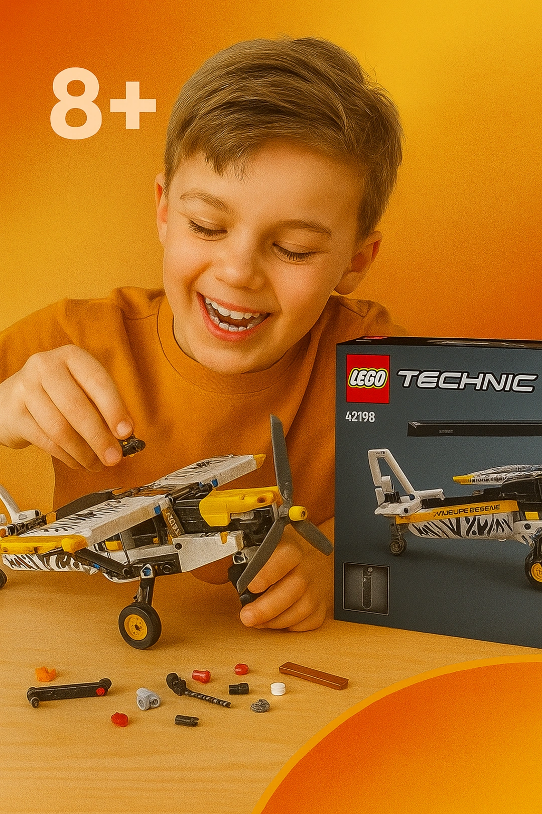 Konstruktor Lego Technic: Bush Samolet, 42198 473900 so'mga 10% ...