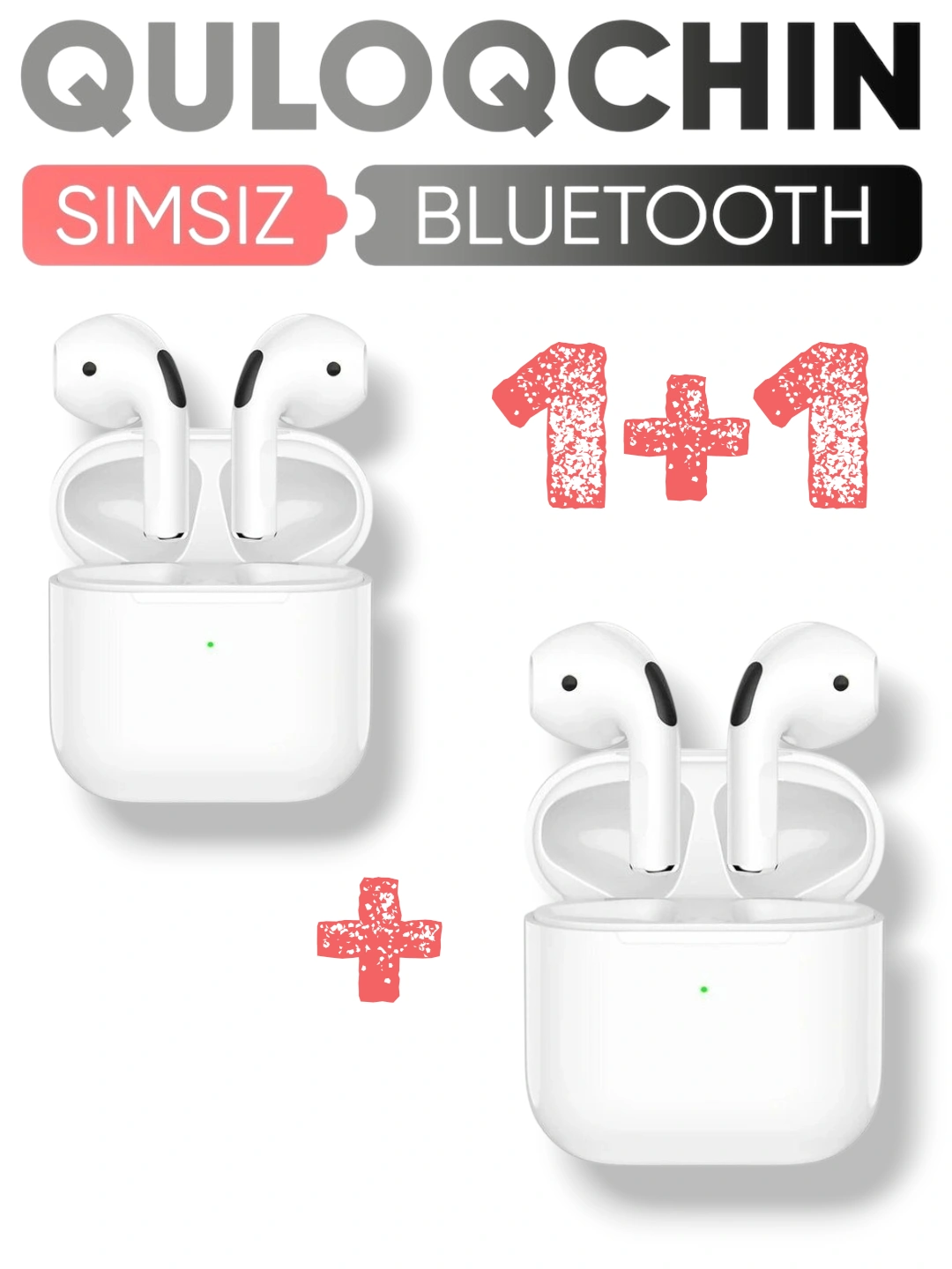 Simsiz quloqchinlar Pro 5 air, Pods Pro 6 1+1 75000 so'mga 70% chegirma ...