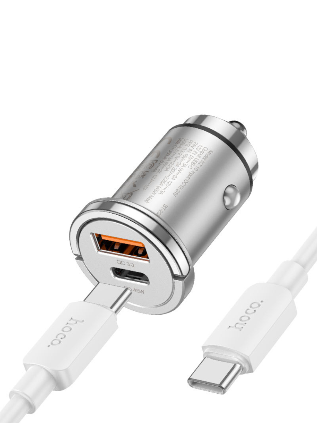 Автомобильное зарядное устройство hoco NZ10 Pd45w за 140000 сум по лучшей цене. Uzum Market