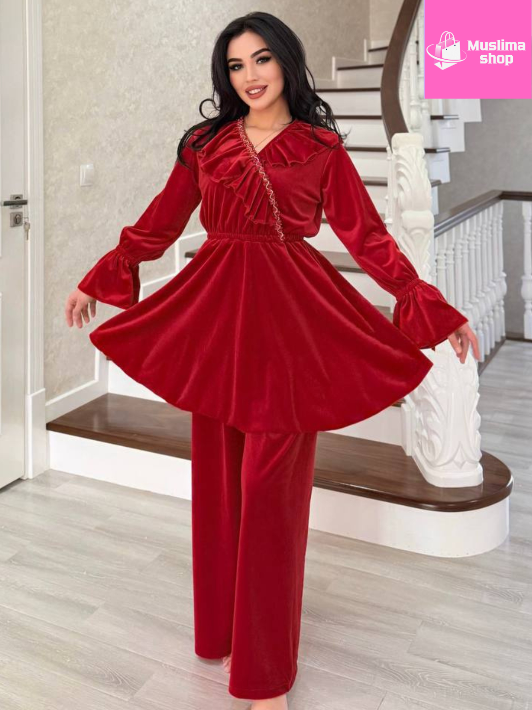 Dvoyka.Ayol va qizlar uchun,bambuk,uyga,ko'chaga kiyish uchun,kuz,qish fasliga mos 209000 so'mga ...