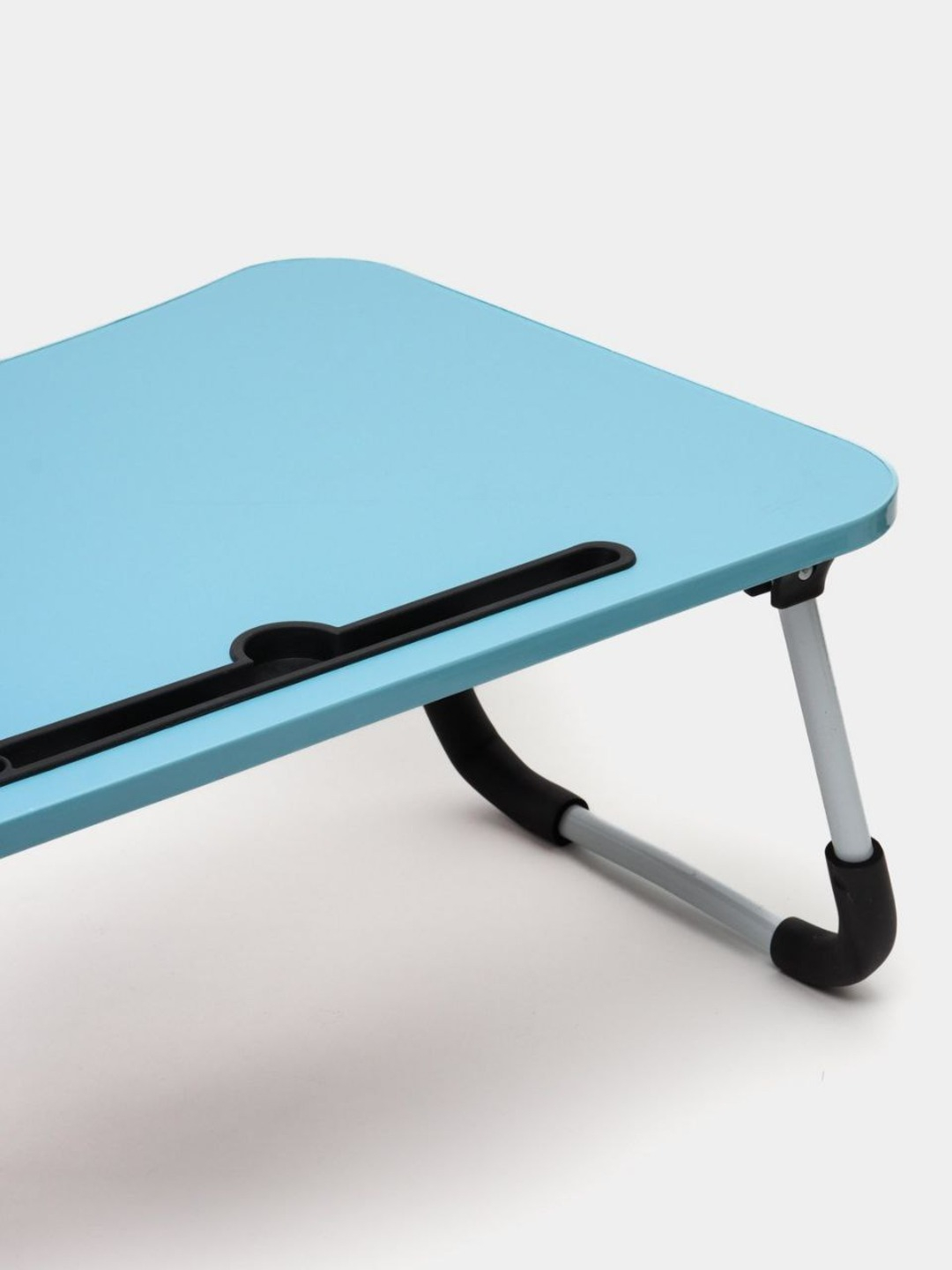 Yig'iluvchan mini stol, 60 × 40 × 28 sm, noutbuk, to‘shakka nonushta ...