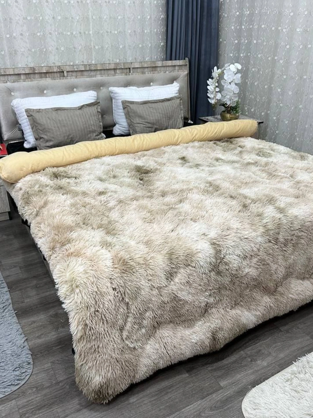 Qishki yumshoq adyol, junli, ikki kishilik, razmer 200*230 sm 1000000 ...