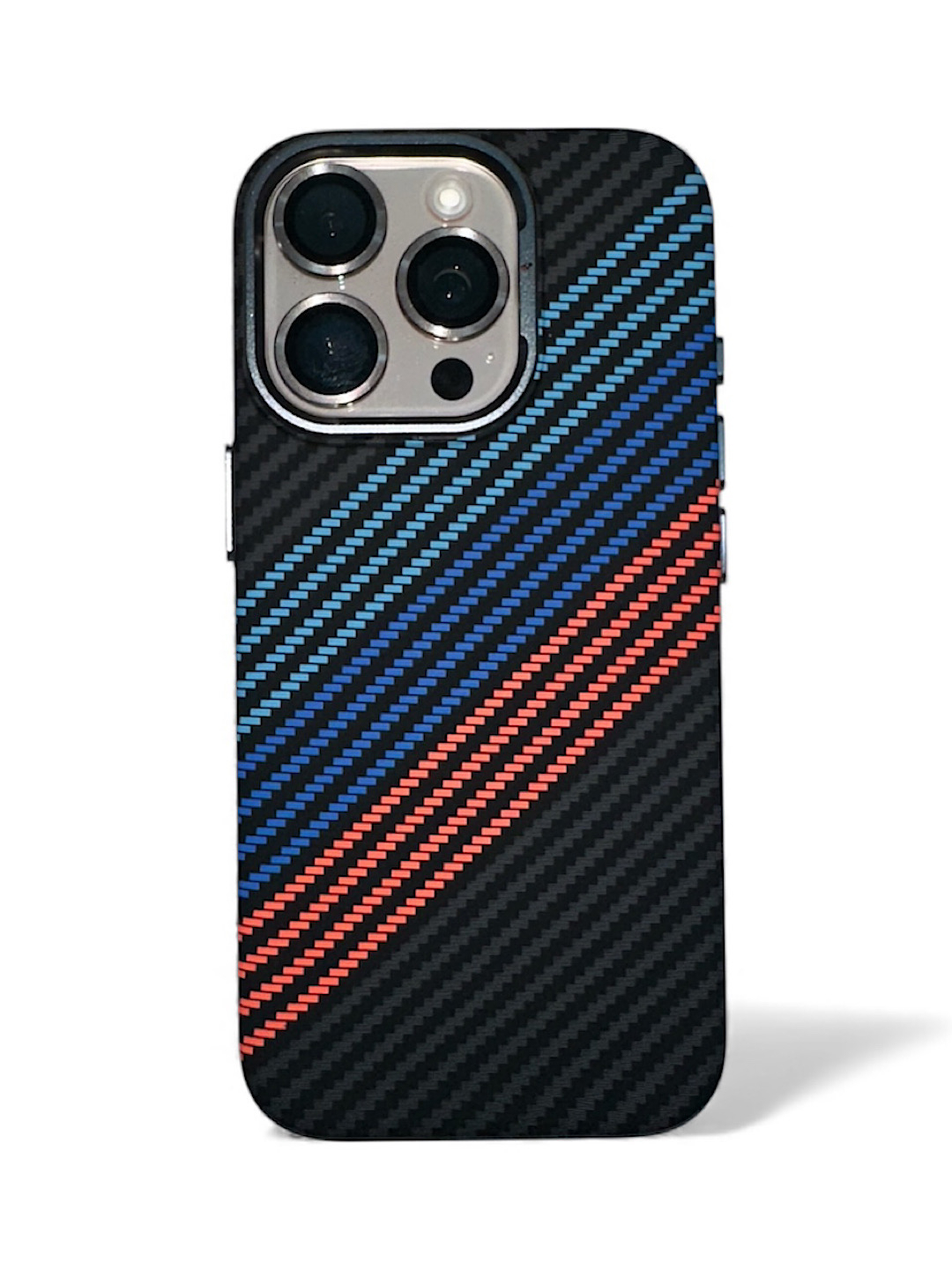 Чехол Magsafe Carbon для iPhone 13, 14 pro, 14 pro max, 15 pro, 15 pro ...