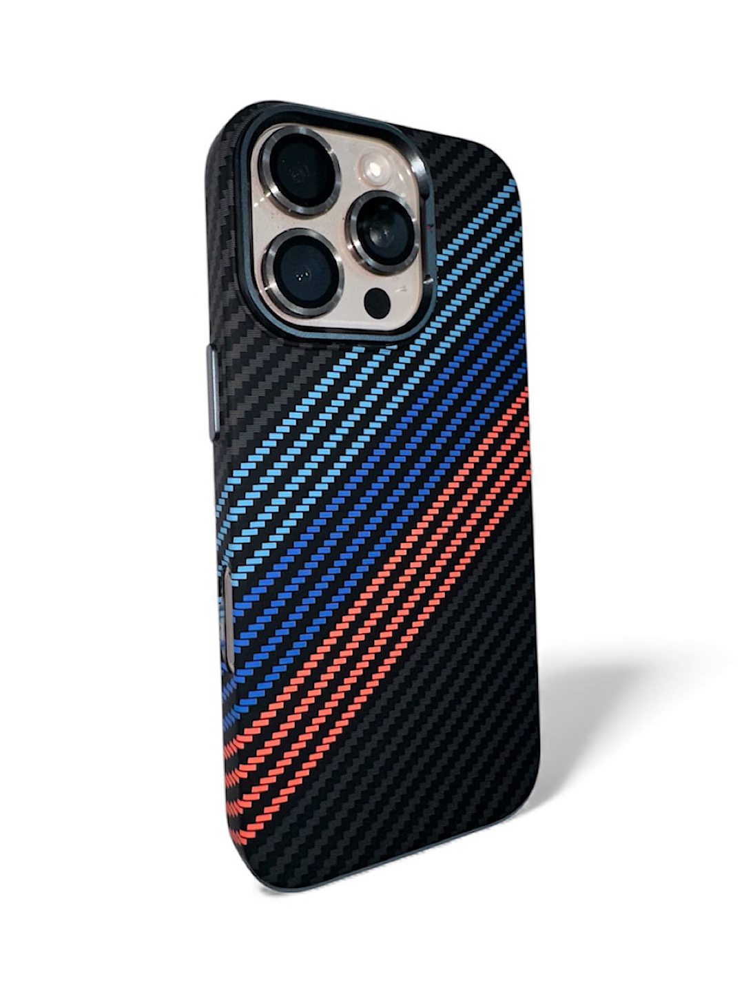 Чехол Magsafe Carbon для iPhone 13, 14 pro, 14 pro max, 15 pro, 15 pro ...