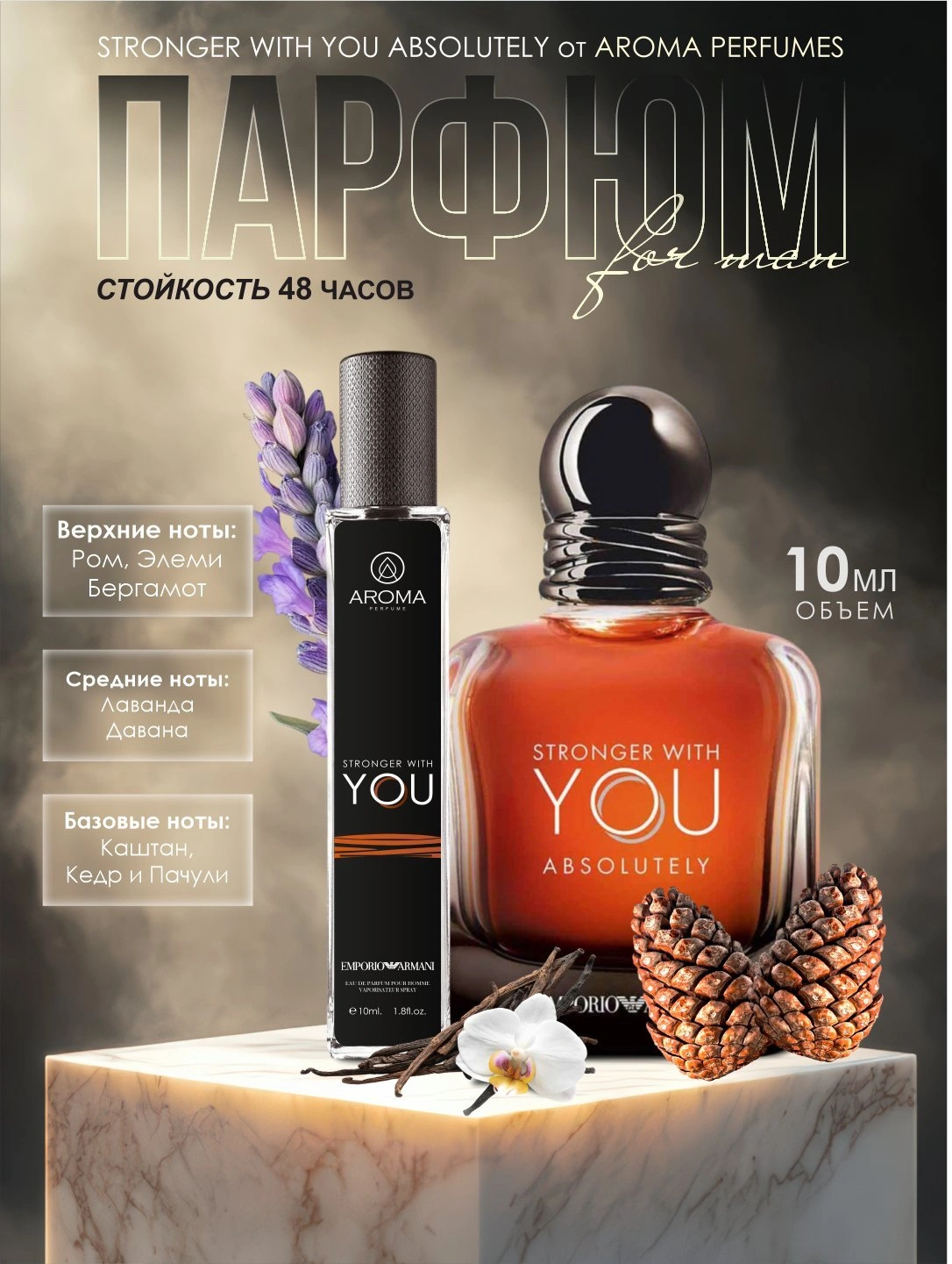 Erkaklar uchun atirlar to'plami, Now, Imagination, Moskow 2, Tobacco ...