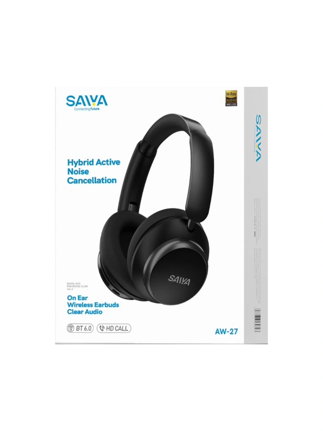 SAIVA AW-27 Professional ANC Bluetooth naushniklar, shovqinni to‘liq ...