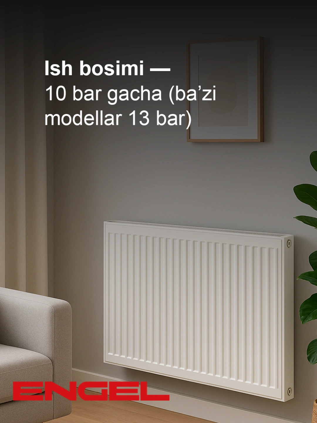 Panel radiatorlari Engel Panel Radiator 689000 so'mga eng yaxshi narxda ...