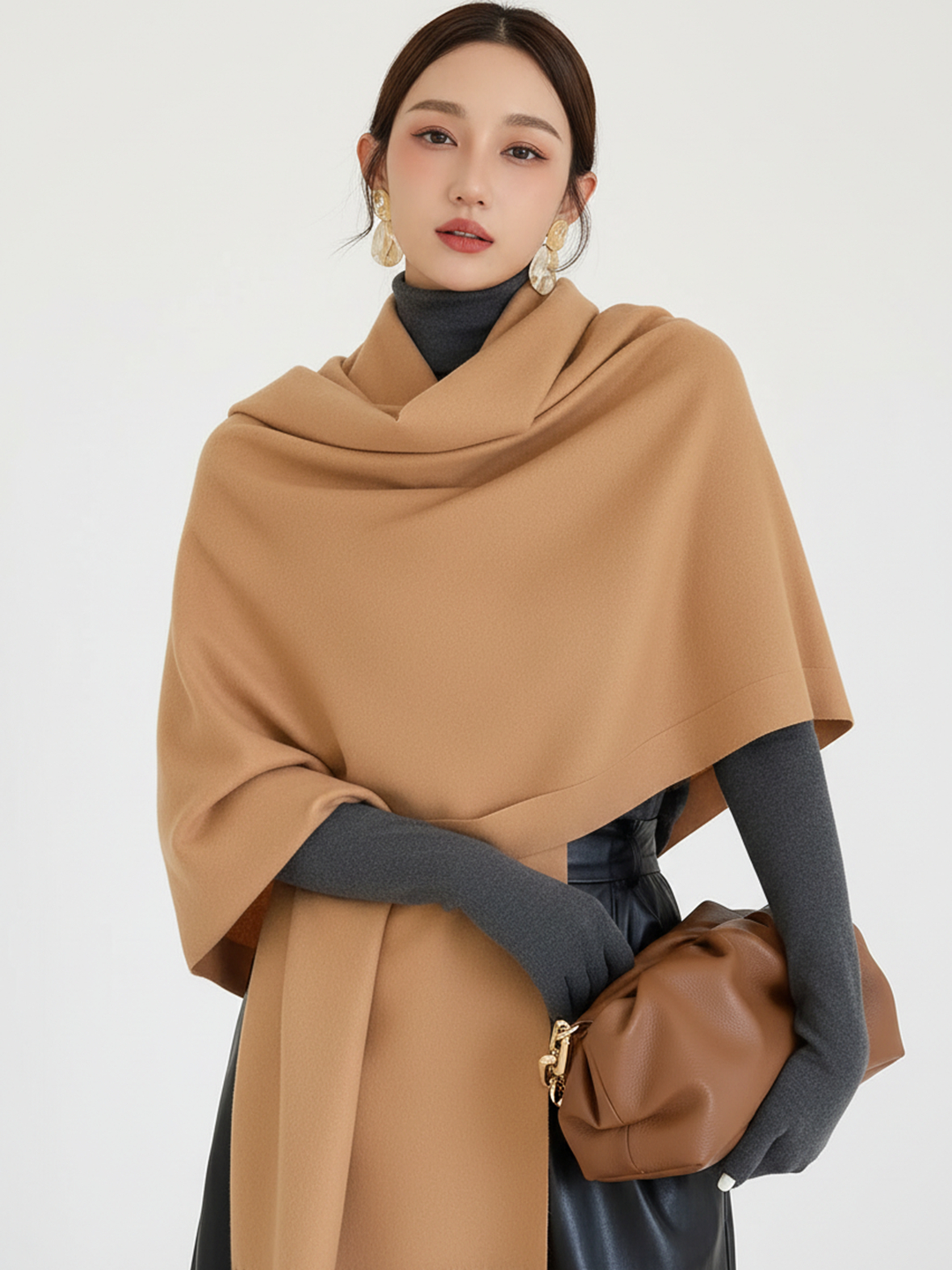 Женский зимний кашемировый шарф, плотный шарф 200х70 см за 99000 сум со ...