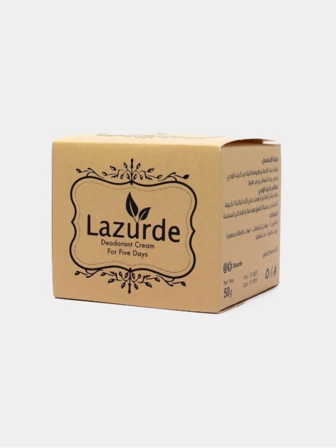 Lazurde, женский дезодорант-антиперспирант-крем против запаха тела за ...