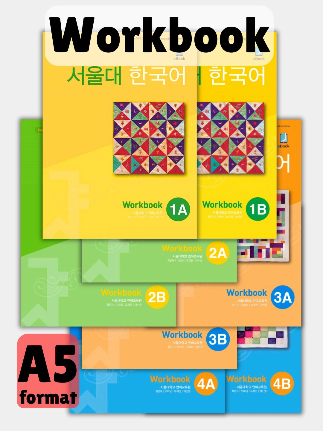 Seoul University Korean, Kitobi 1A, 1B, 2A, 2B, 3A, 3B, 4A, 4B Students ...